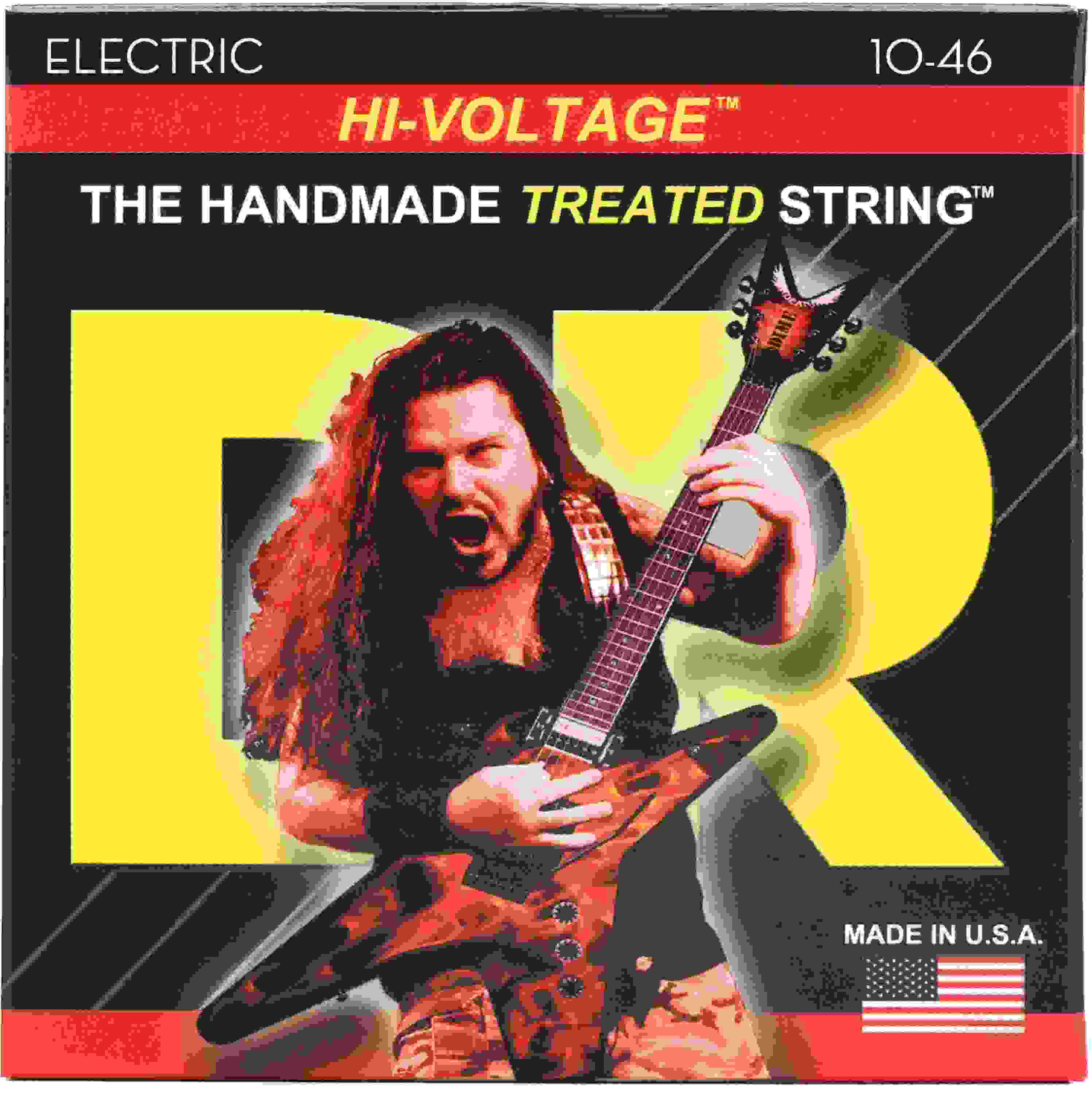 DR Strings DBG-10 Hi-Voltage Dimebag Darrell Signature Electric Guitar ...