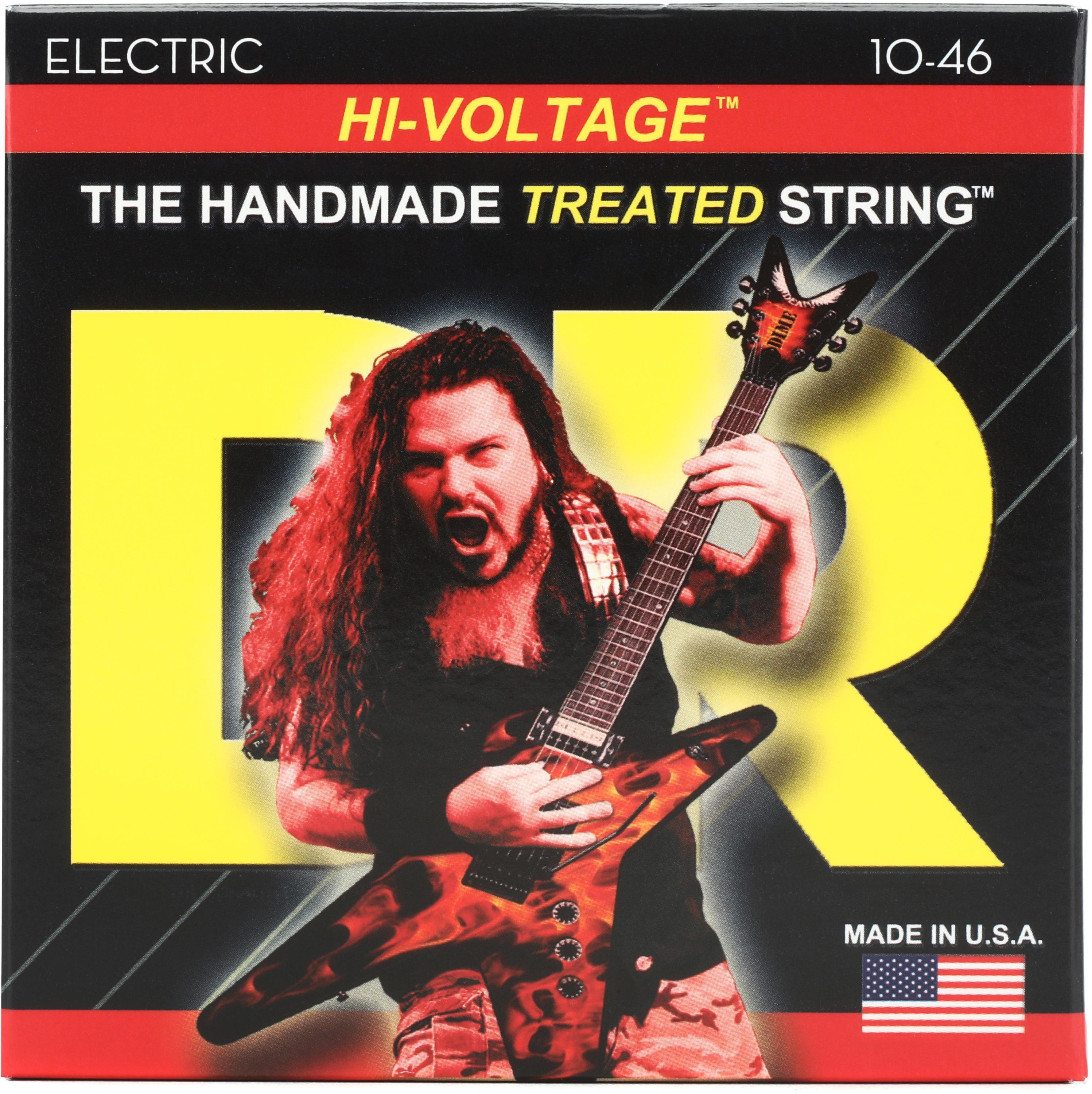 DR Strings DBG-10 Hi-Voltage Dimebag Darrell Signature Electric Guitar ...
