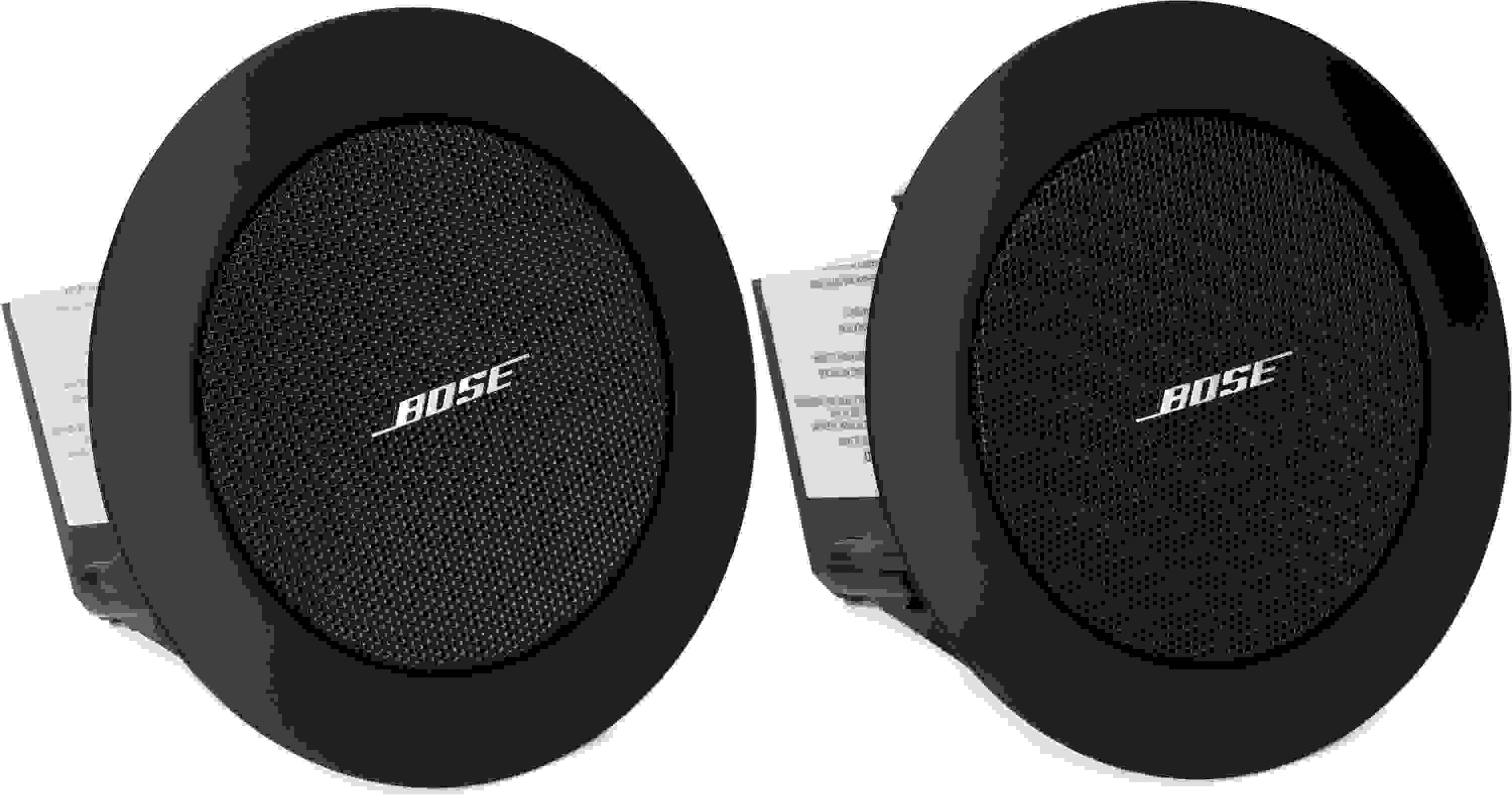 Bose Professional FreeSpace 3 Flush-mount Satellites - Black | Sweetwater