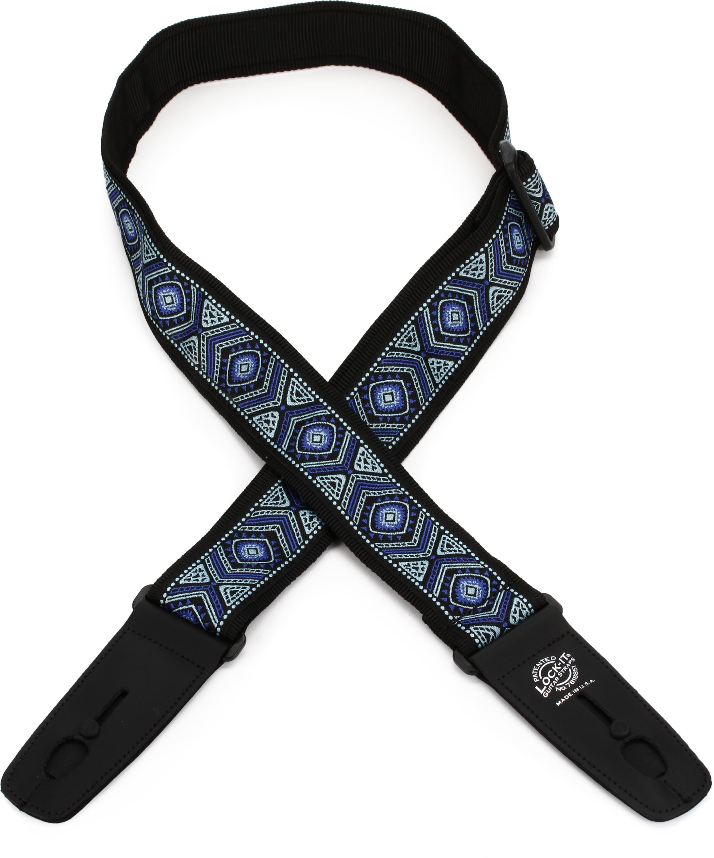 Lock-It Straps Retro Vintage Series jacquard Strap with Locking Ends ...