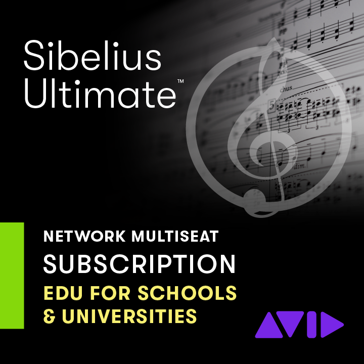 Avid Sibelius Ultimate Team 1-year Subscription Renewal License ...