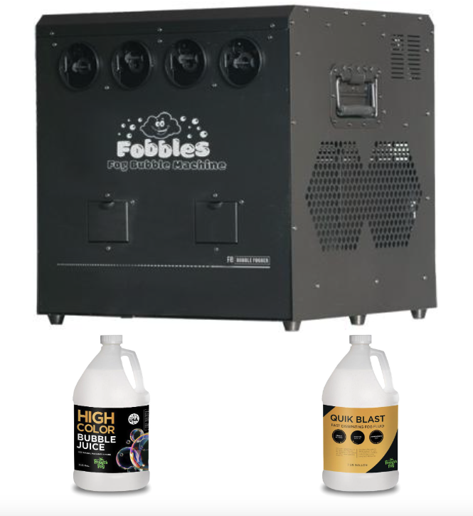 Froggy's Fog Fobbles F8 Professional Bubble Fogger with Fog and High ...