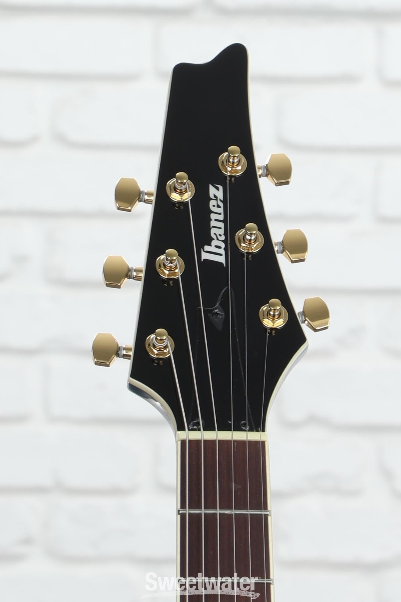 Ibanez Iceman IC420 Electric Guitar - Antique Blue Metallic | Sweetwater