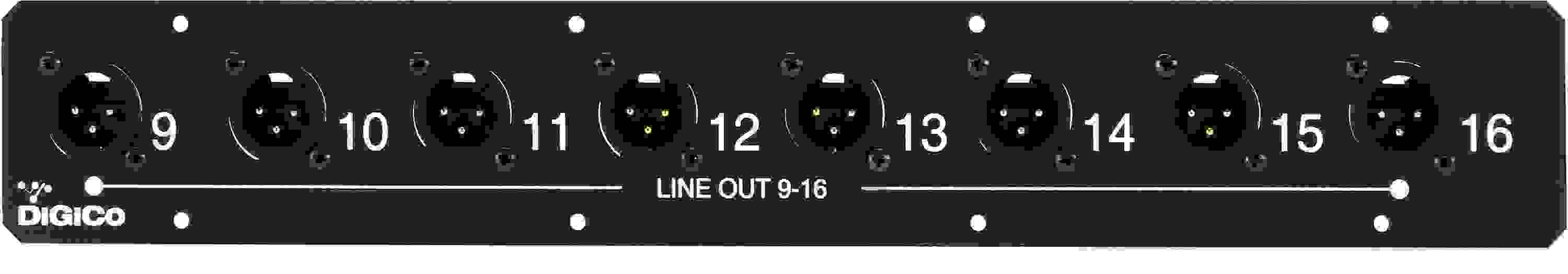 DiGiCo D-RACK-DAC D-Series 8 Ch Analog Output Card | Sweetwater