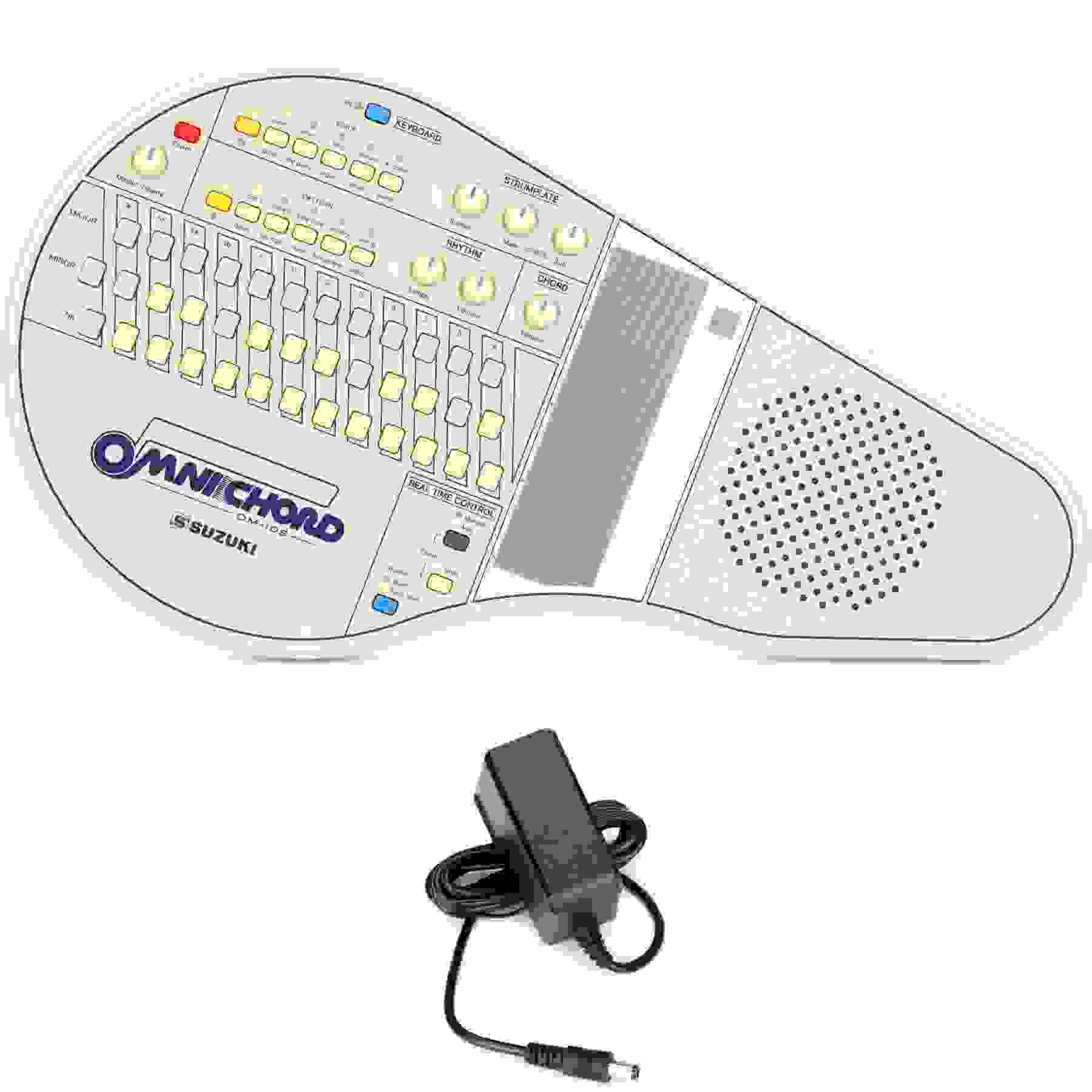 Suzuki Omnichord OM-108 with Power Supply | Sweetwater
