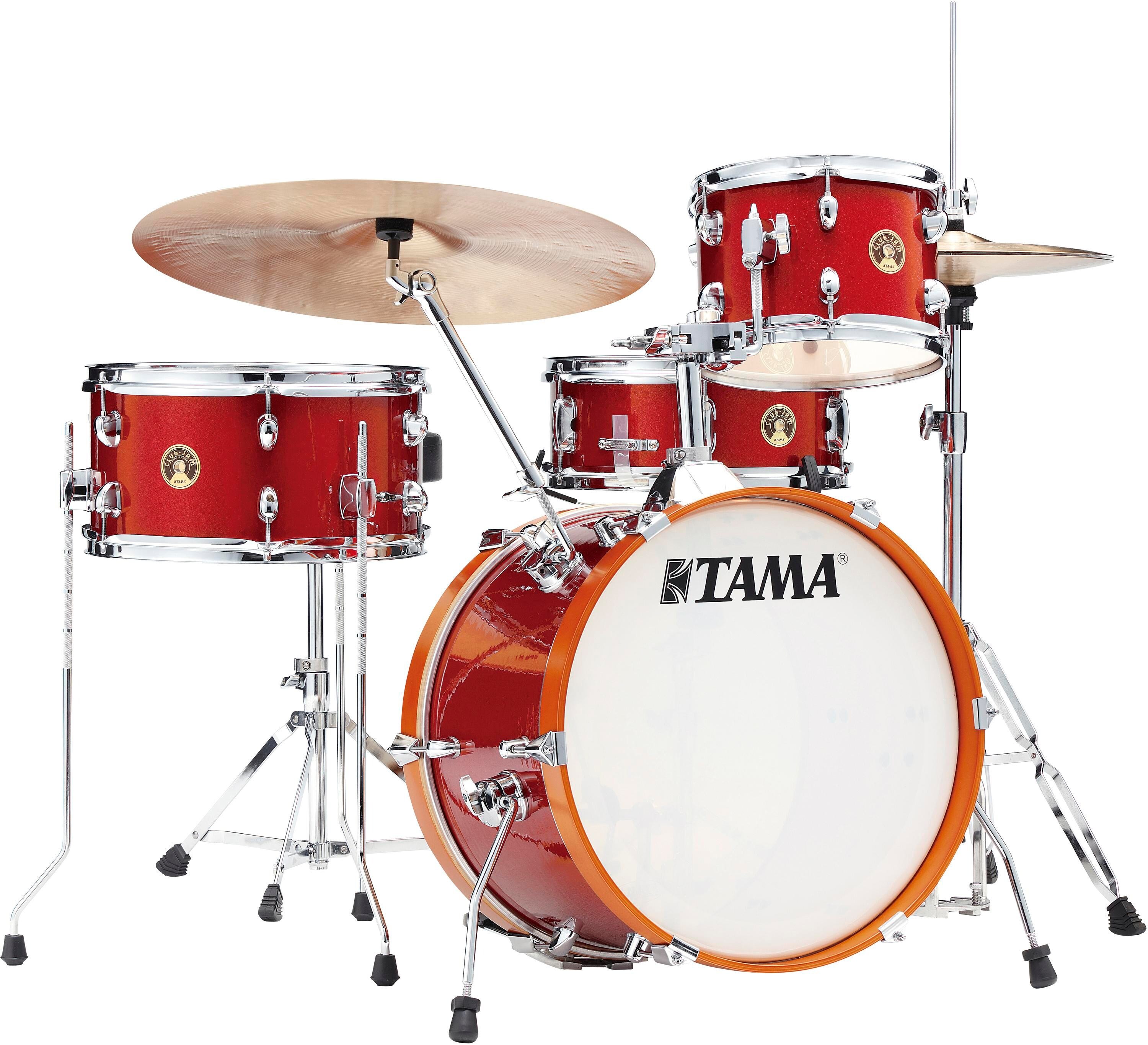 Tama Club-JAM LJK48S 4-piece Shell Pack with Snare Drum - Candy Apple ...
