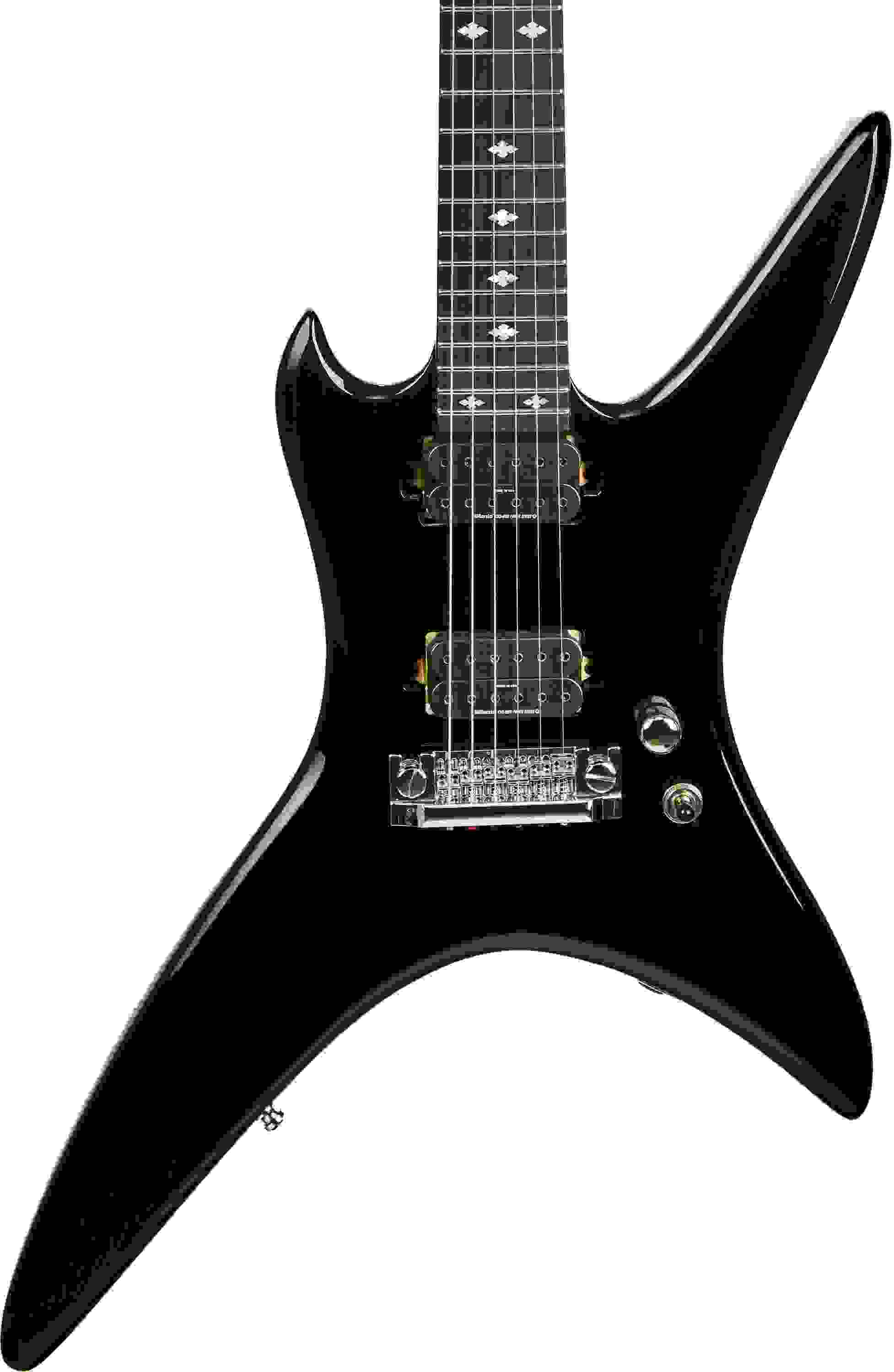 B.C. Rich Stealth Legacy Electric Guitar - Gloss Black | Sweetwater