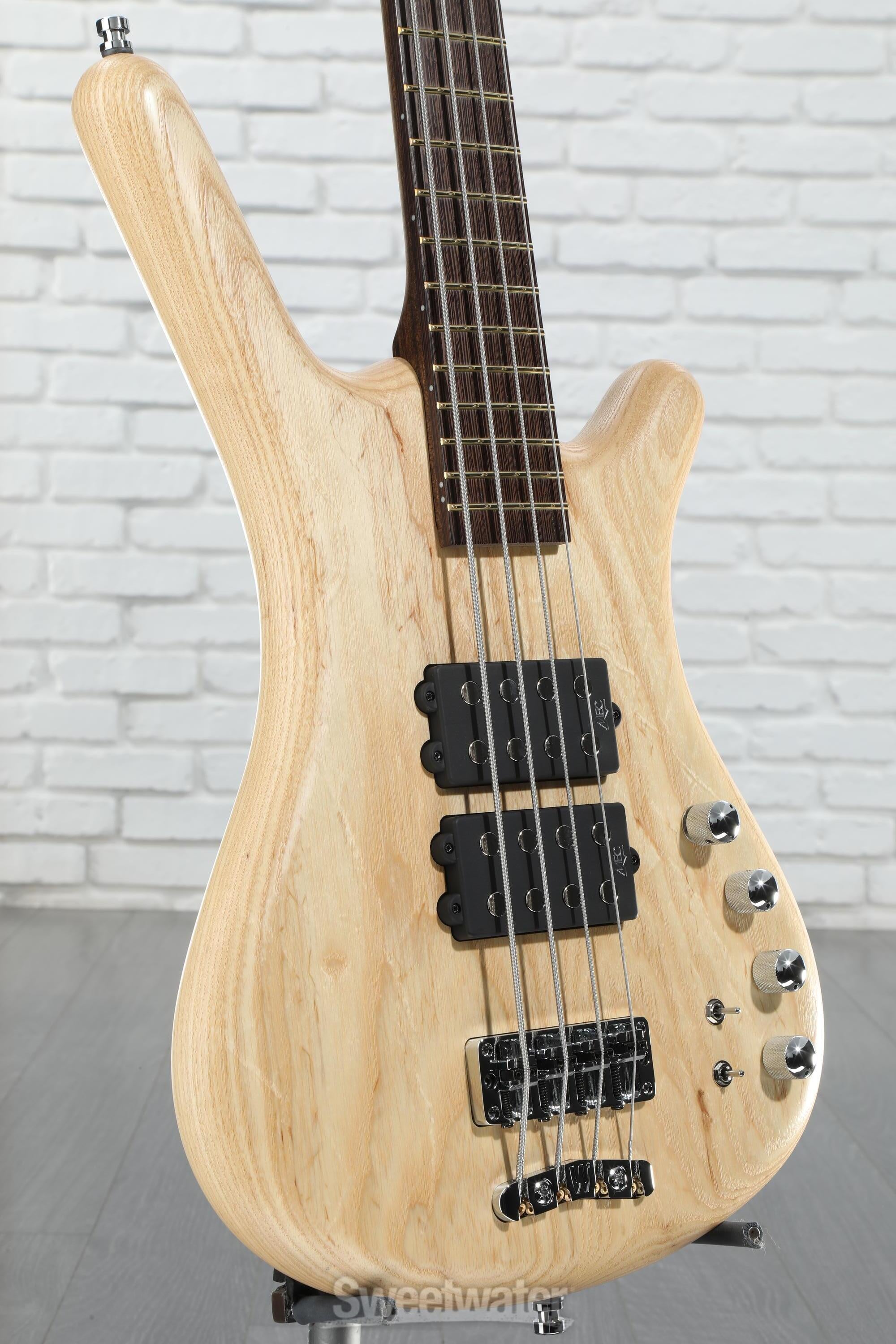 Warwick Pro Series Corvette $$ Electric Bass Guitar - Natural | Sweetwater