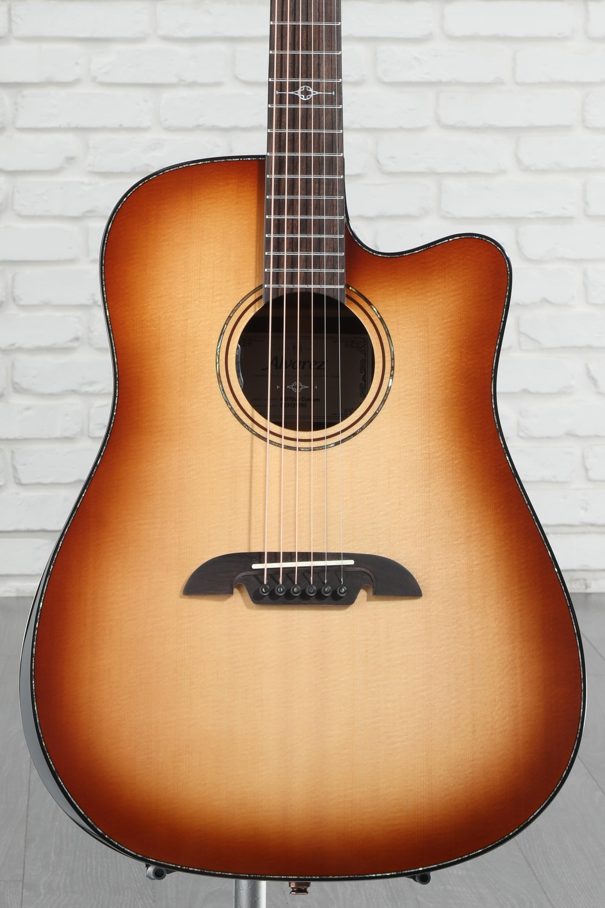 Alvarez MD70ce Custom Masterworks Series Acoustic-electric Guitar ...