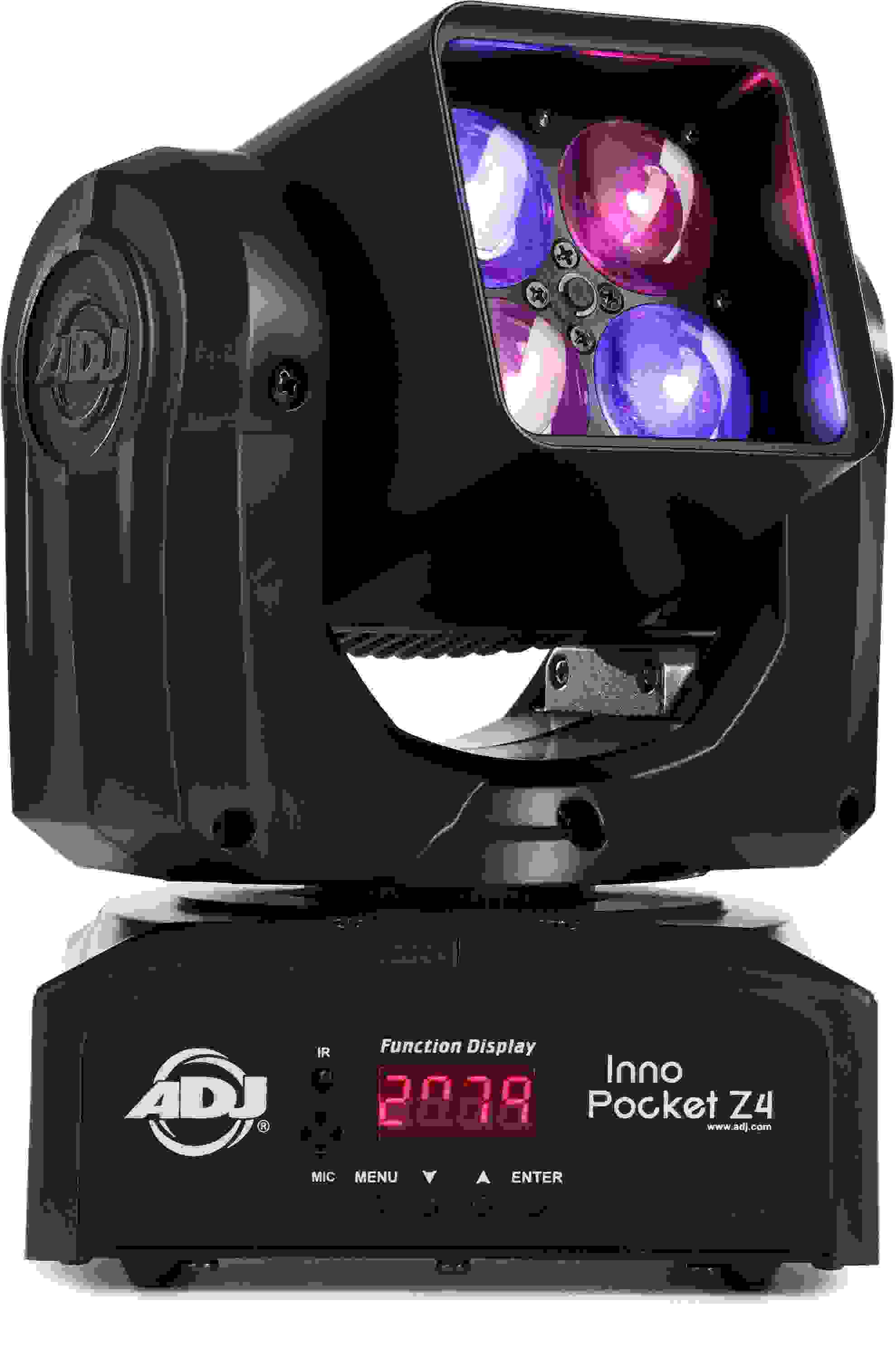 ADJ Inno Pocket Z4 4-LED RGBW Moving-Head Wash with Zoom | Sweetwater
