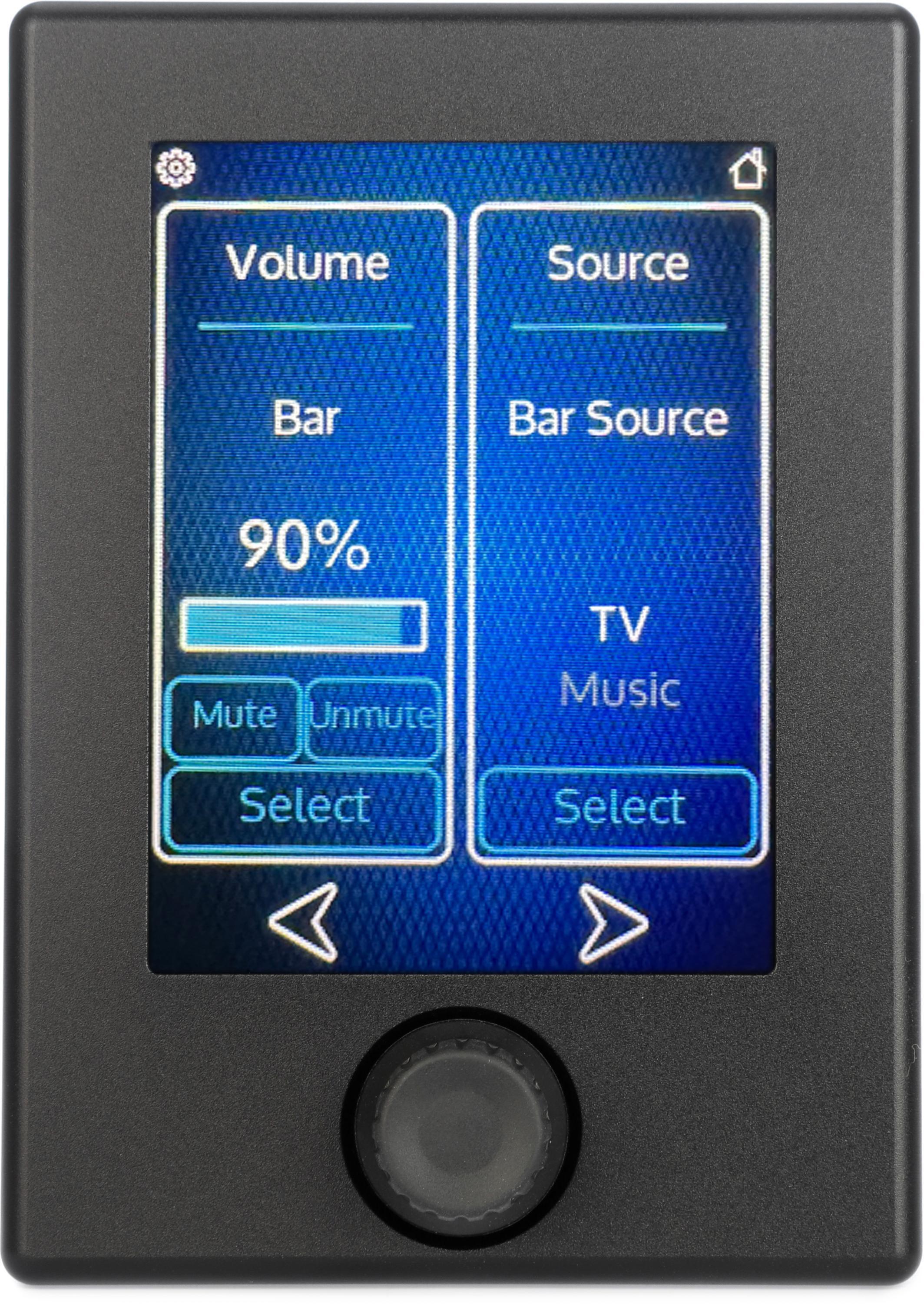 LEA Professional Connect Series Touch Wall Controller - Black | Sweetwater