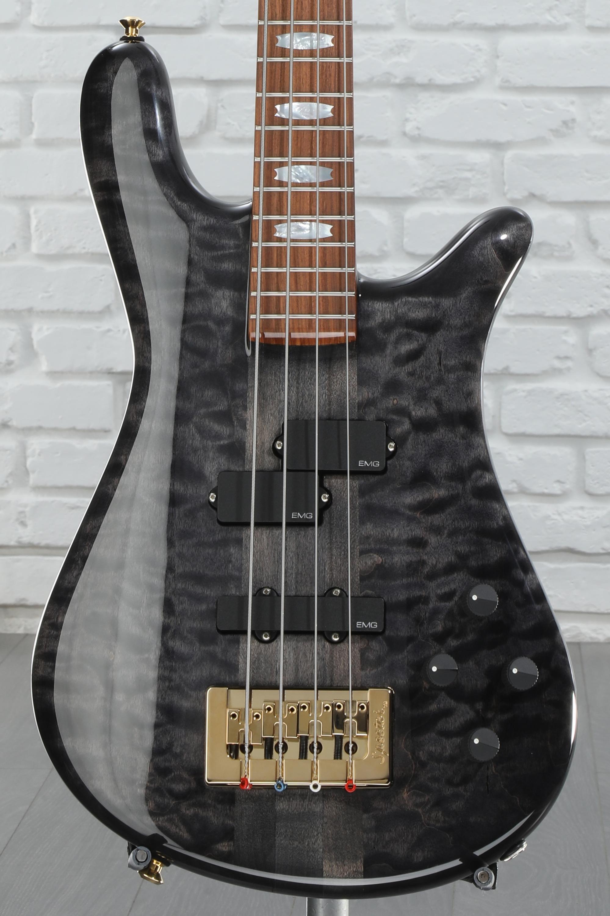 Spector DW-4 Doug Wimbish Signature Electric Bass Guitar - Black Stain ...