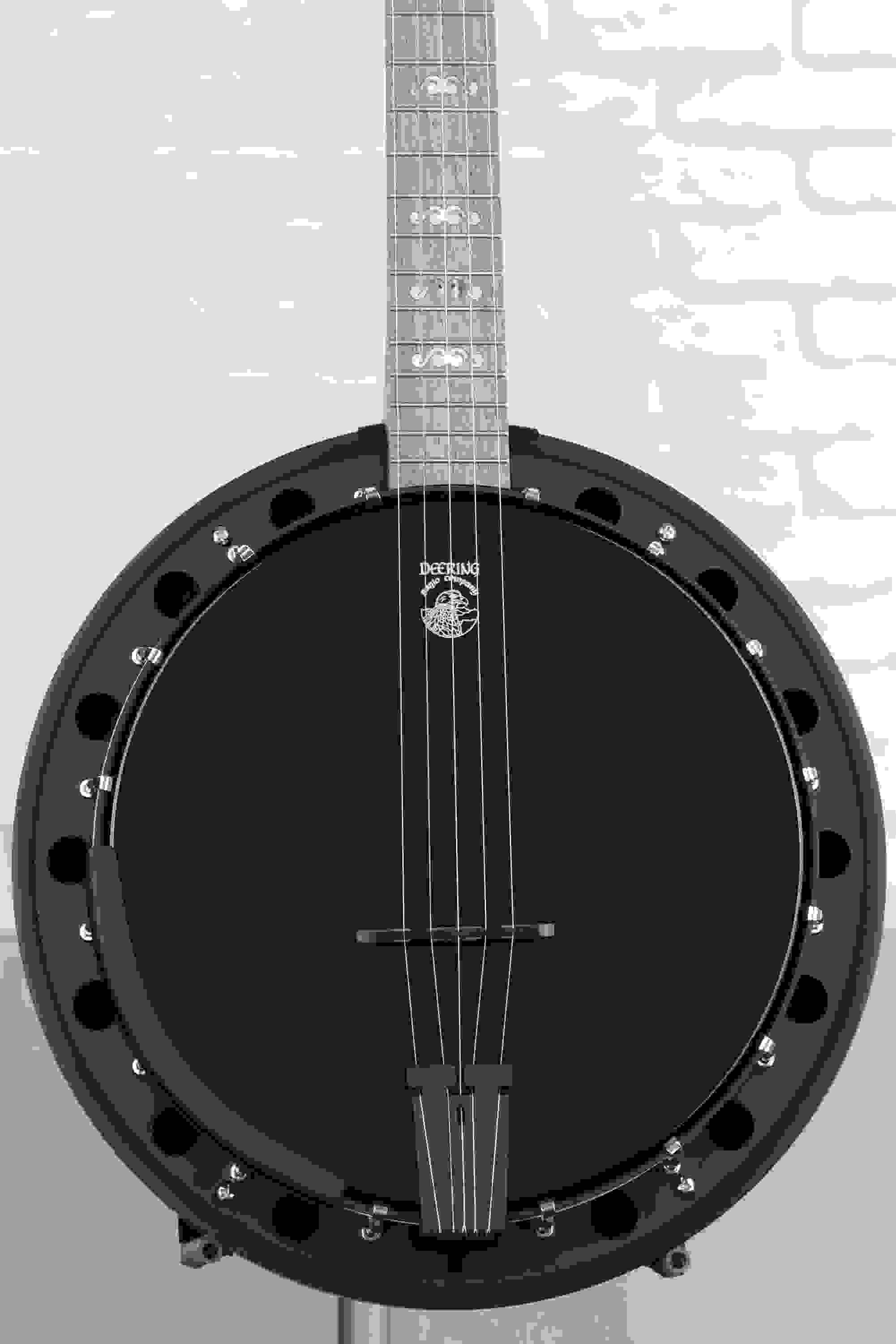 Deering Goodtime Blackgrass 5-string Resonator Banjo - Midnight Maple ...