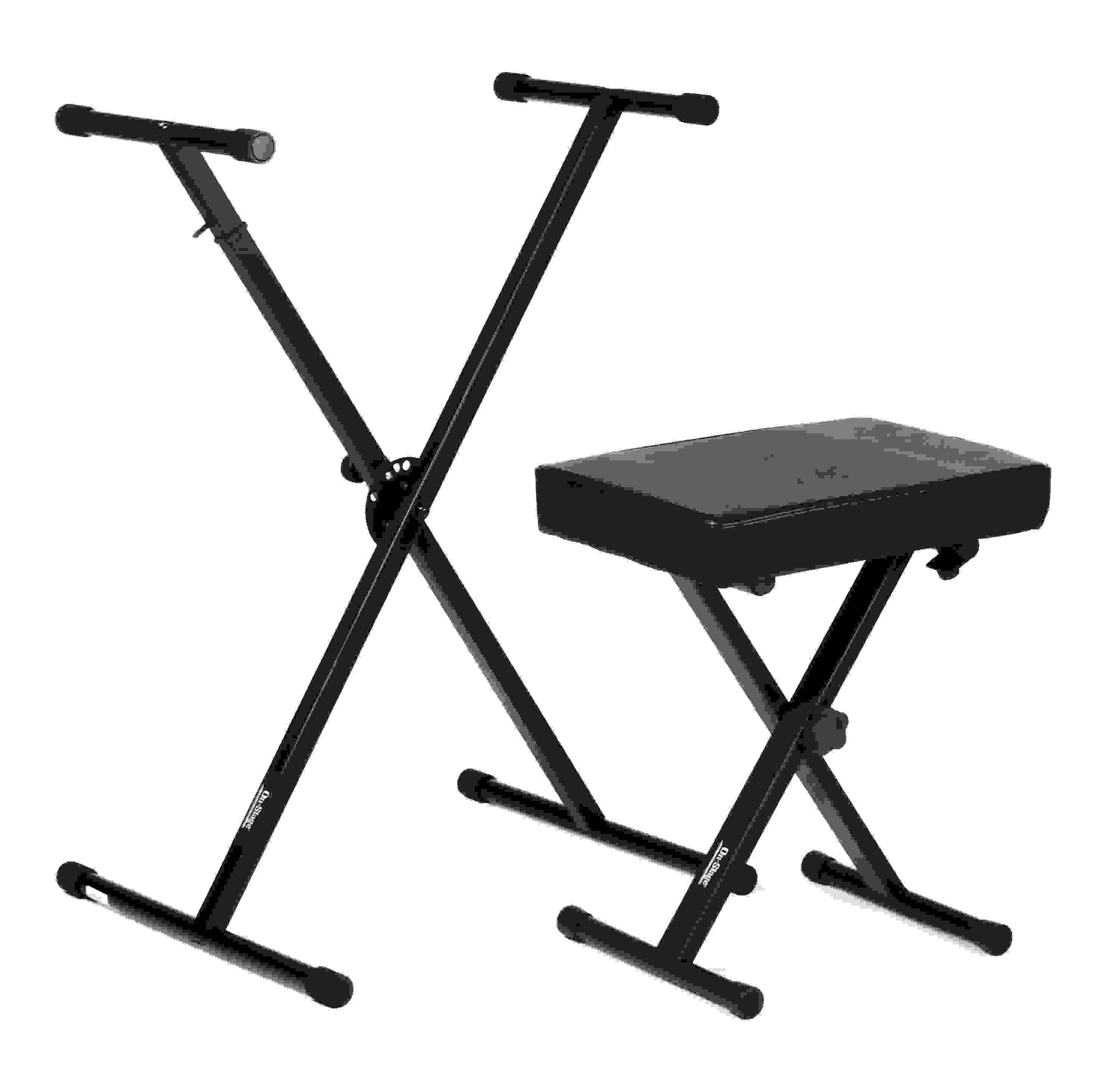 On-Stage KPK6500 Keyboard Stand and Bench Pack | Sweetwater