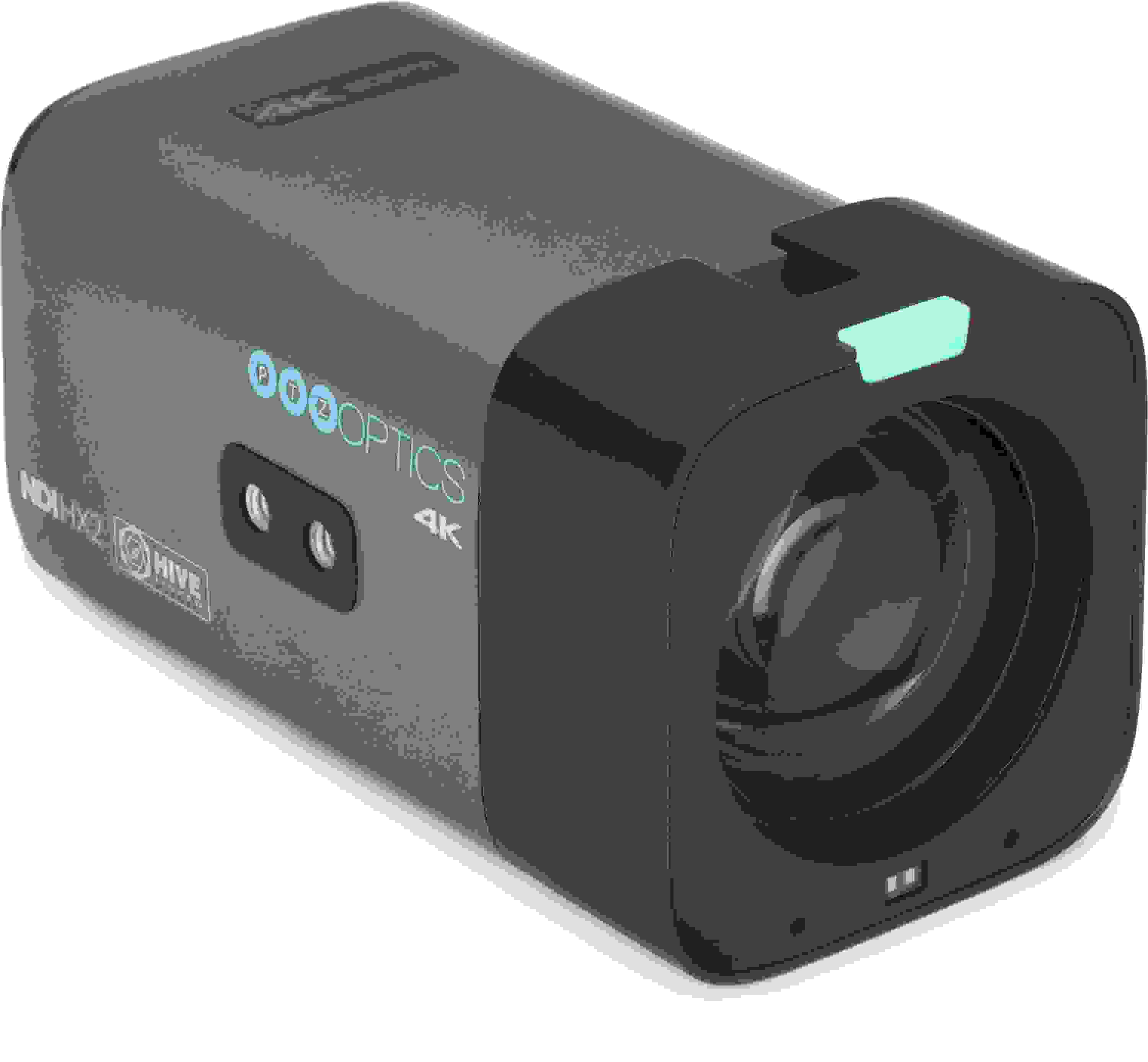 PTZOptics Studio 4K 12x Box Camera - Gray | Sweetwater