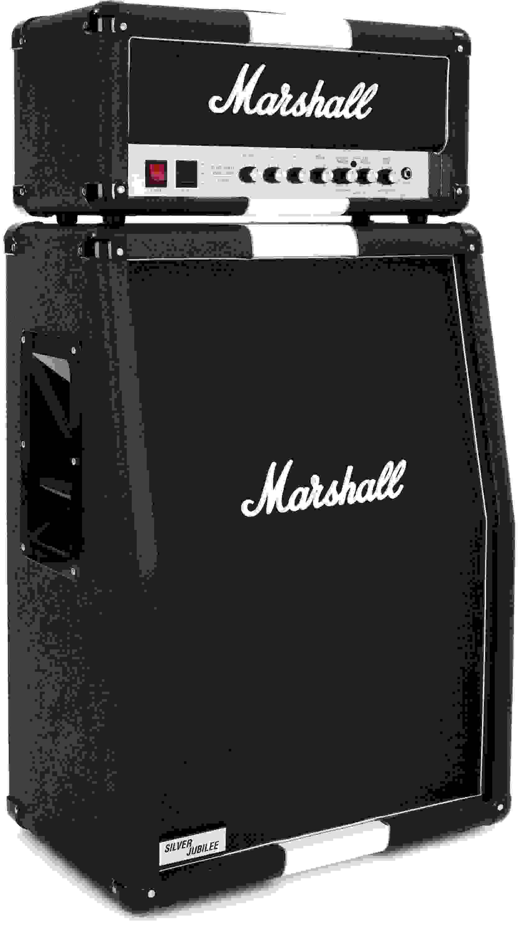 Marshall 2525H Mini Silver Jubilee and 2536A 2x12 Stack - Limited ...