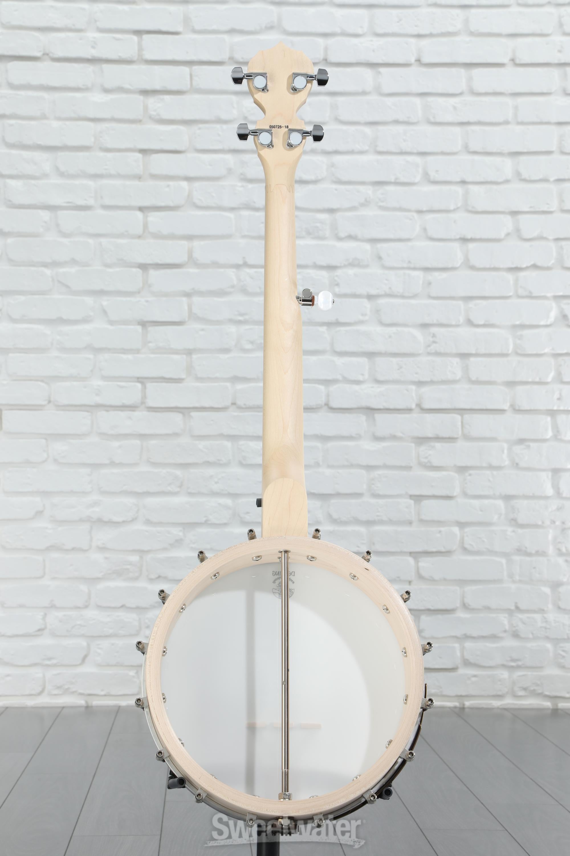 Deering Goodtime Parlor 5-string Open-back Banjo - Blonde Satin ...