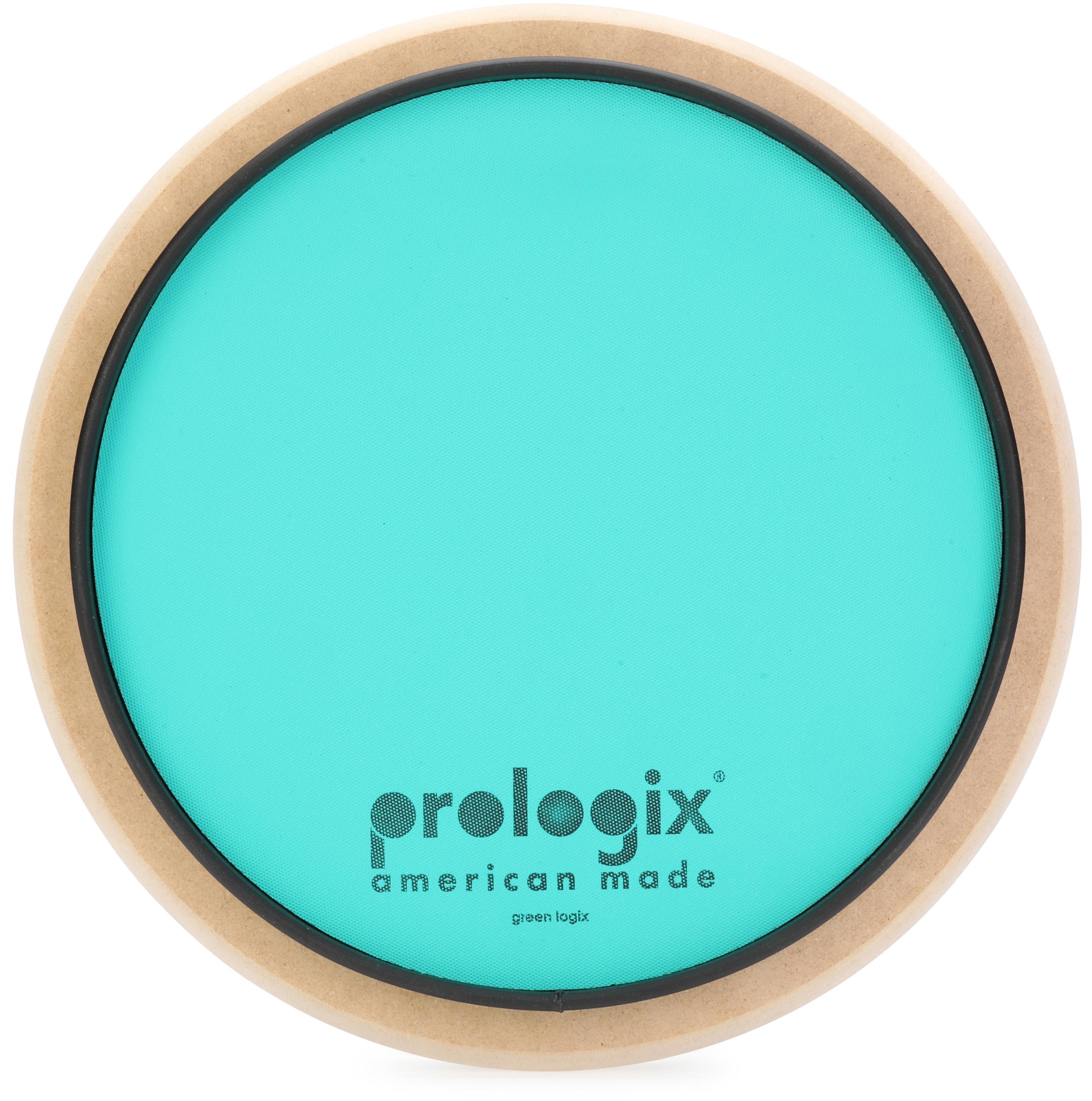 Prologix Percussion Green Logix Practice Pad - 8 inches | Sweetwater