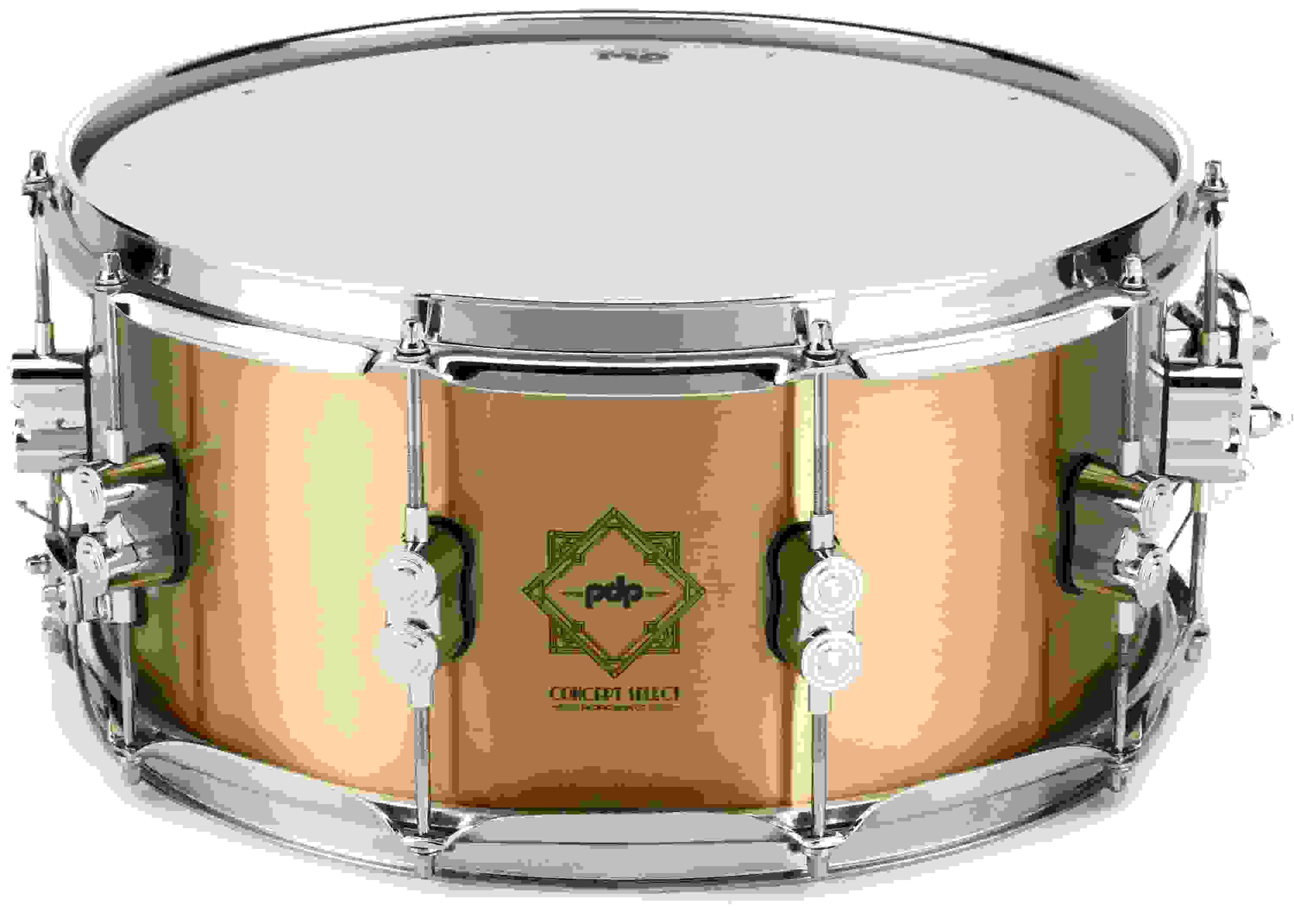 PDP Concept Select Snare Drum - 6.5 x 14-inch - Bell Bronze | Sweetwater