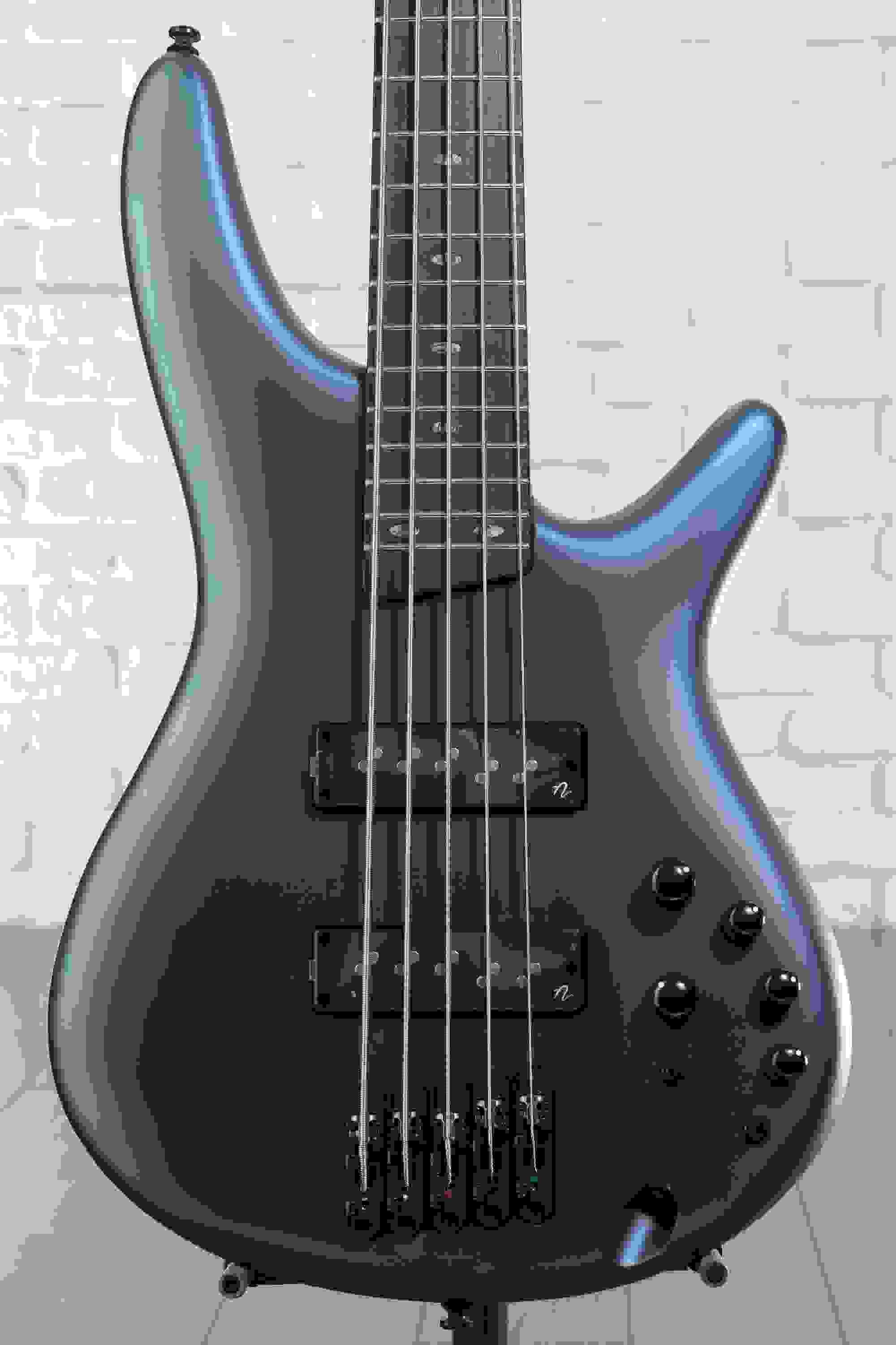 Ibanez Standard SR505N 5-string Electric Bass Guitar - Midnight Arctic ...