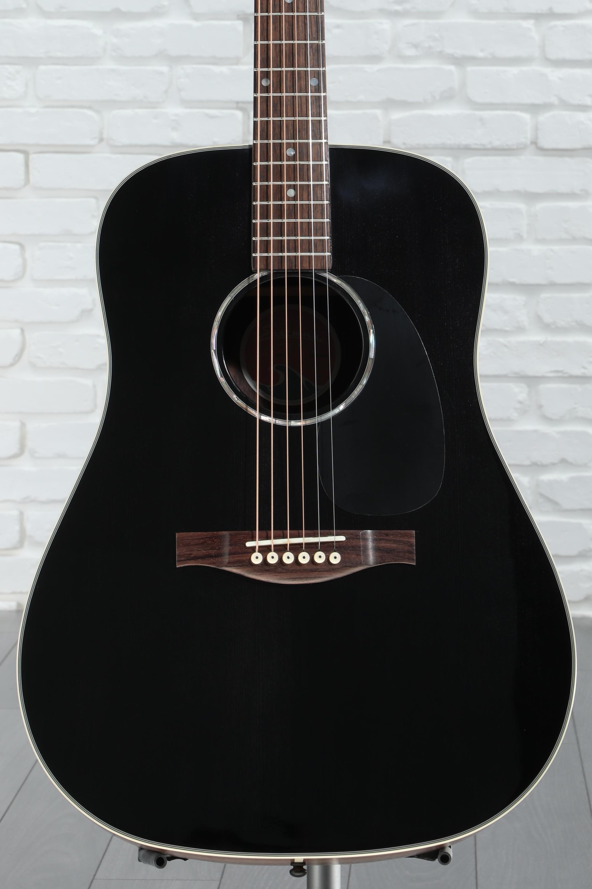 Eastman Guitars PCH2-D Acoustic Guitar - Black | Sweetwater