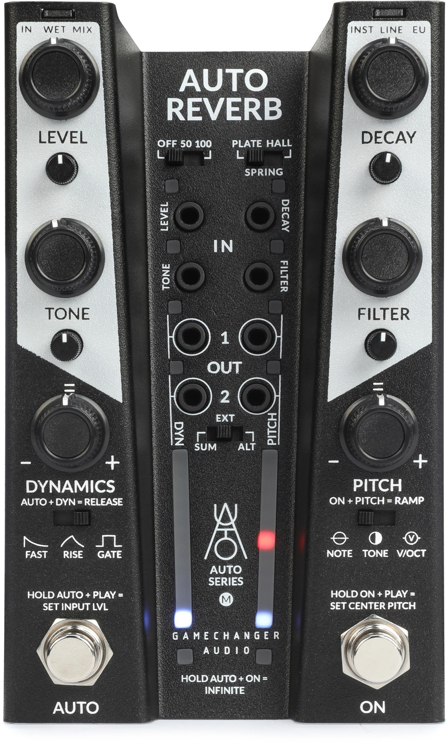 Gamechanger Audio Auto Series Reverb Pedal | Sweetwater