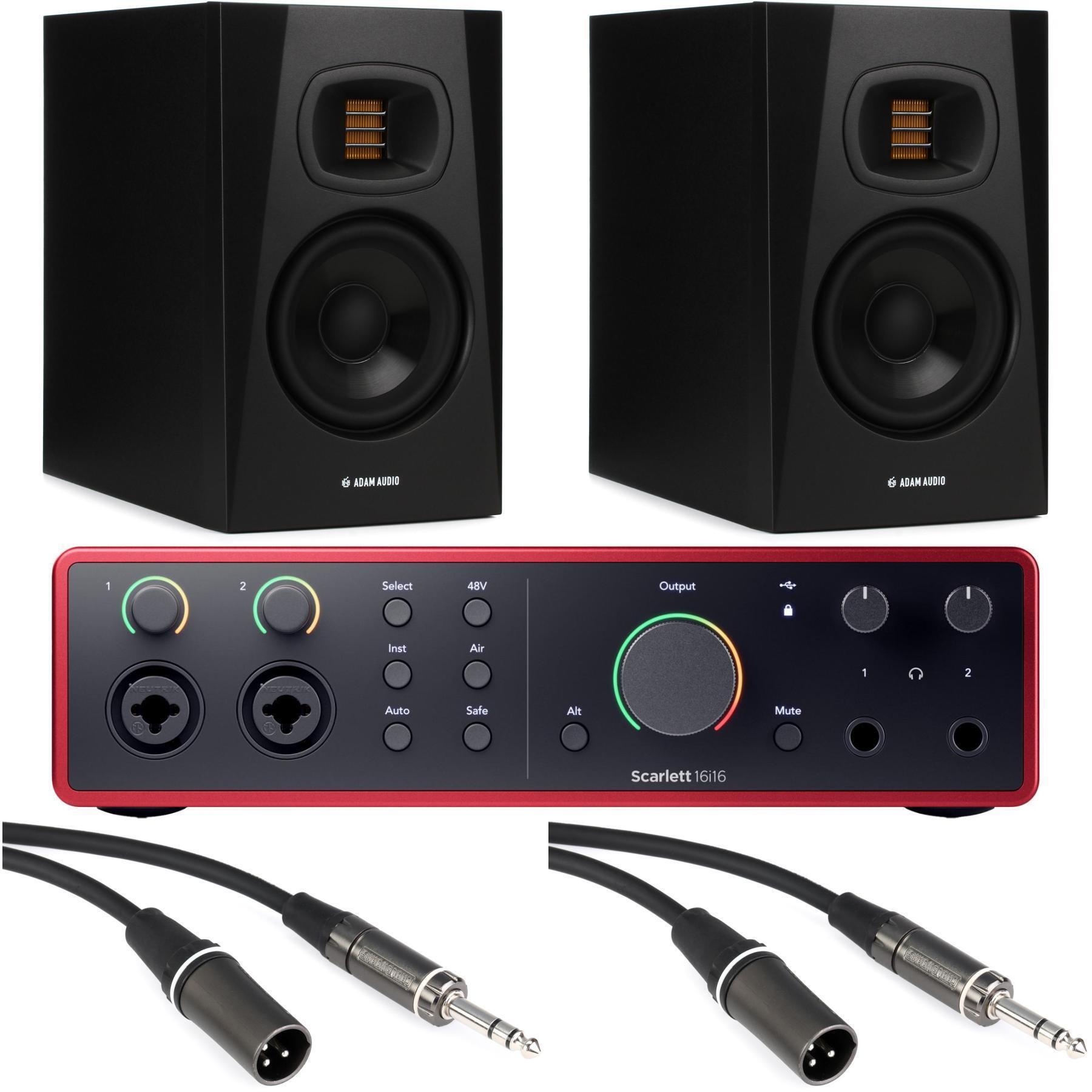 Focusrite Scarlett 16i16 Fourth Generation USB Audio Interface with ...