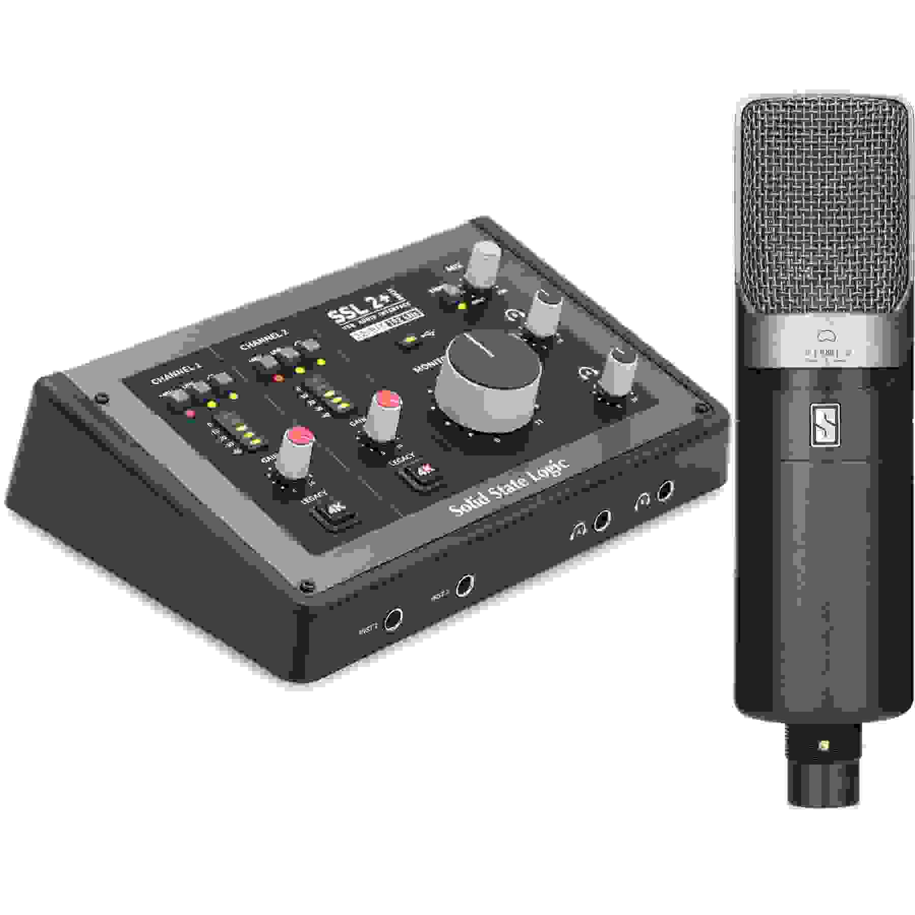 Solid State Logic SSL 2+ MKII USB-C Audio Interface and Slate Digital ...