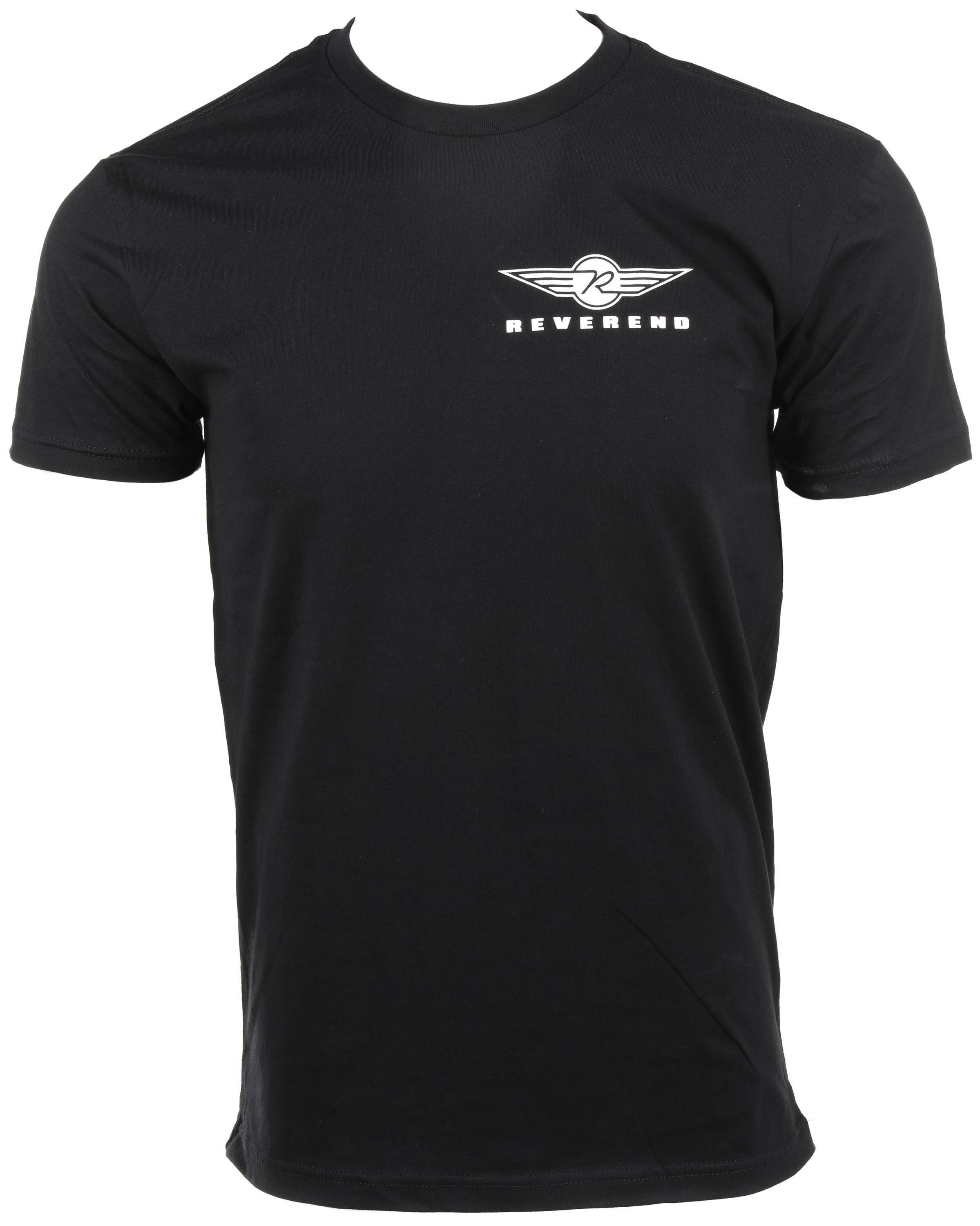 Reverend Well Played Logo T-shirt - Black, Large | Sweetwater