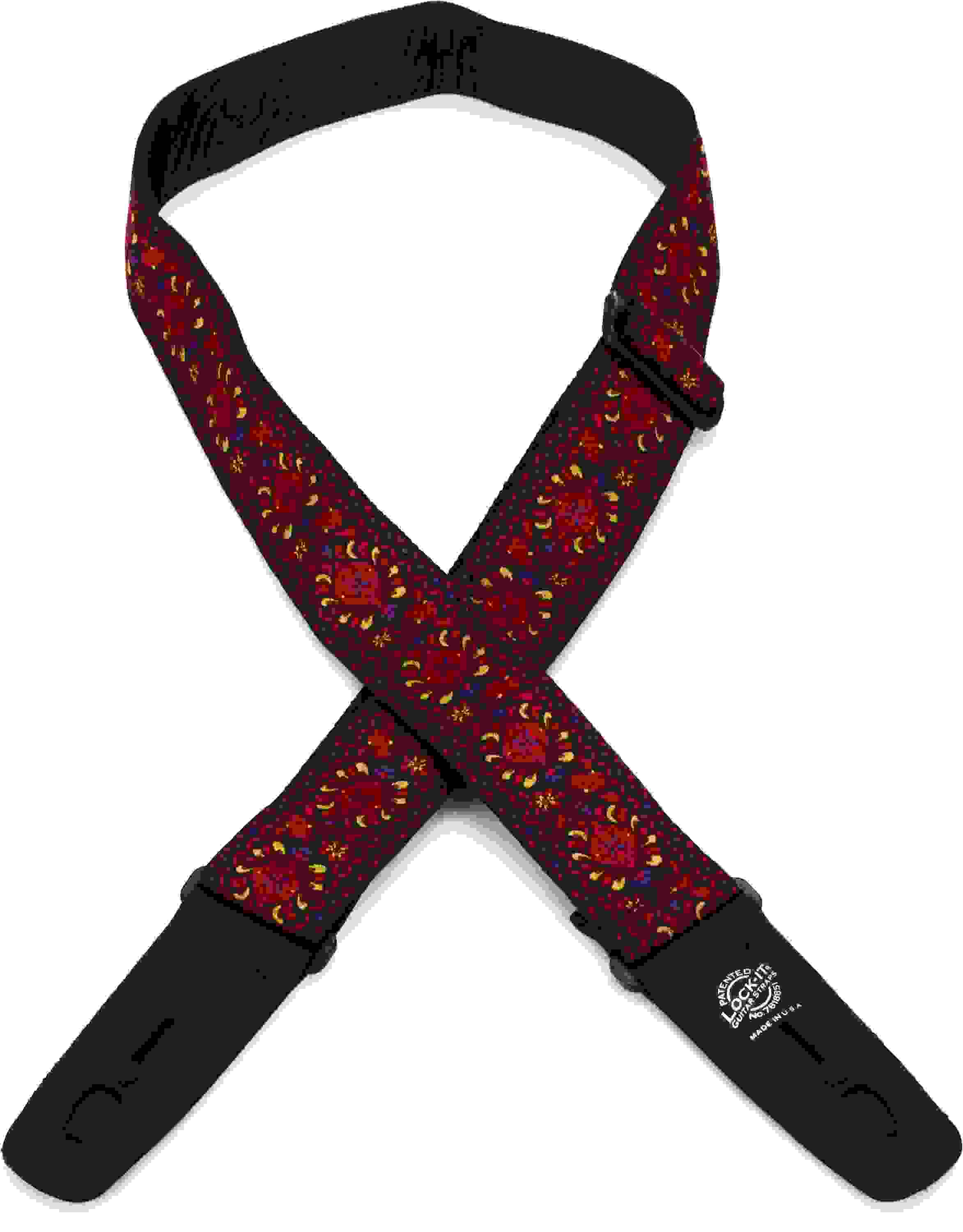 Lock-It Straps Retro Vintage Series jacquard Strap with Locking Ends ...