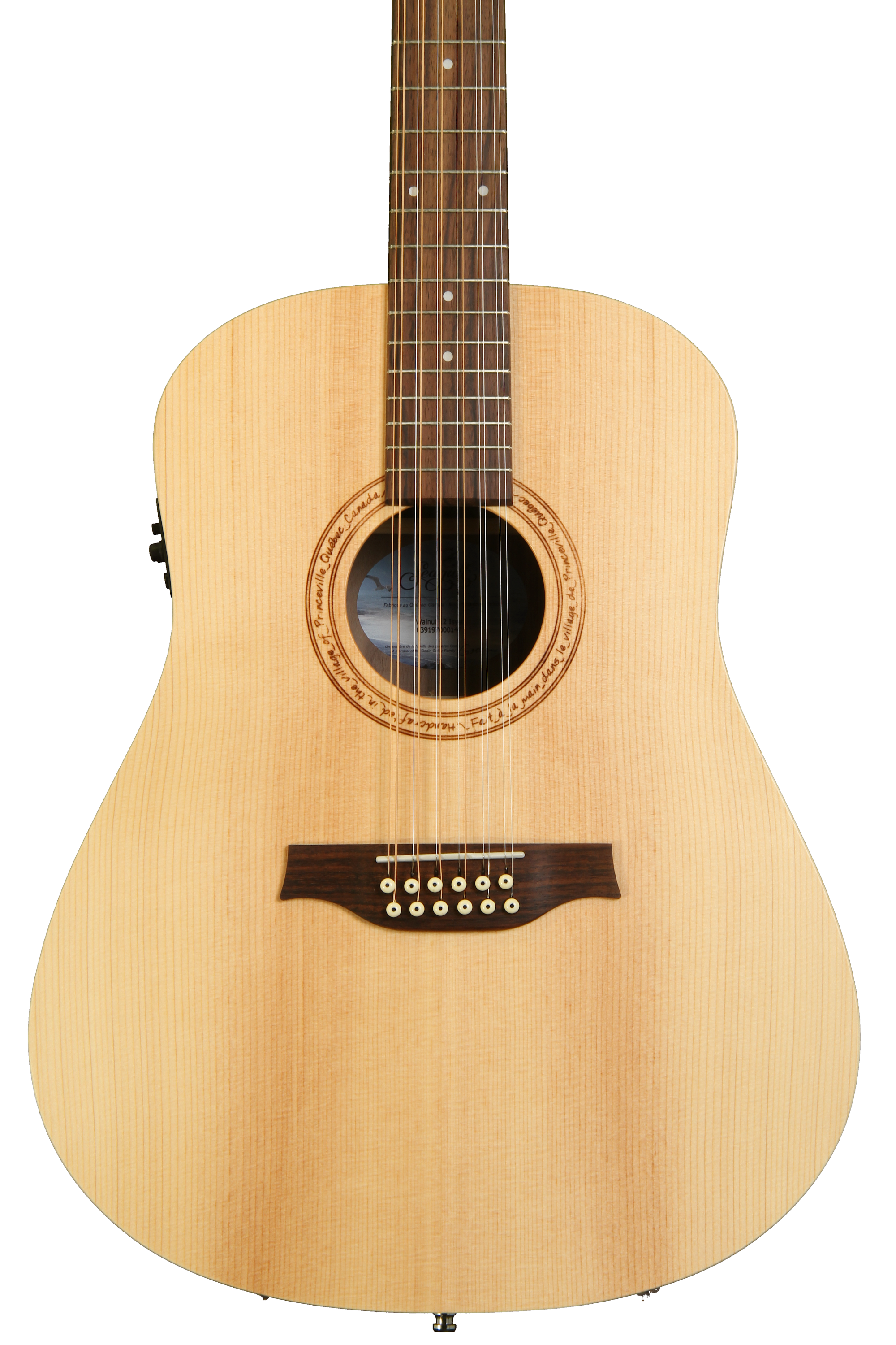 Seagull Guitars Excursion Walnut 12 SG Isys T - Natural | Sweetwater