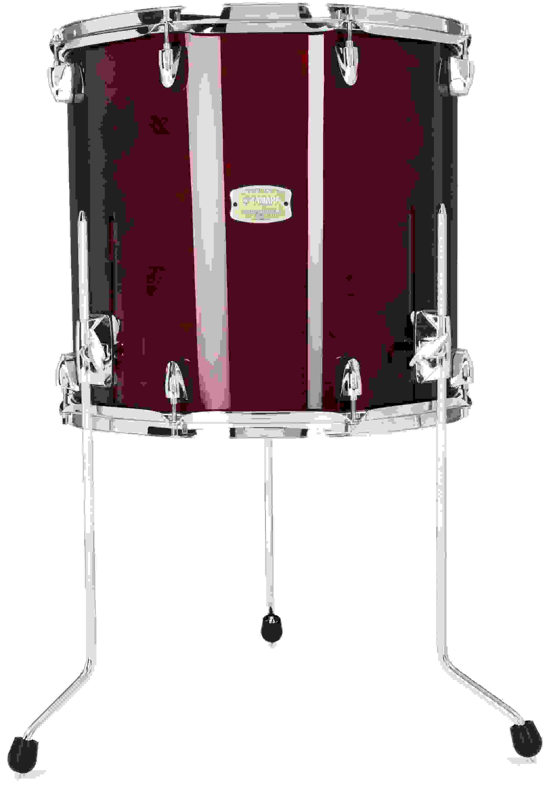 Yamaha SBF-1615 Stage Custom Birch 15 x 16 inch Floor Tom - Cranberry Red | Sweetwater