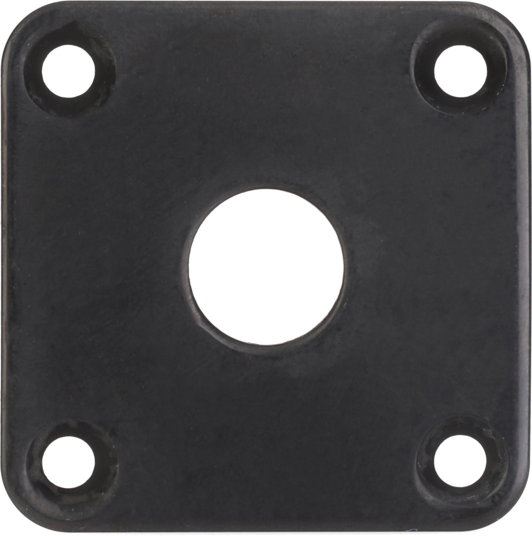 Gotoh JCB-4 Square-shaped 4-screw Jack Plate - Black | Sweetwater