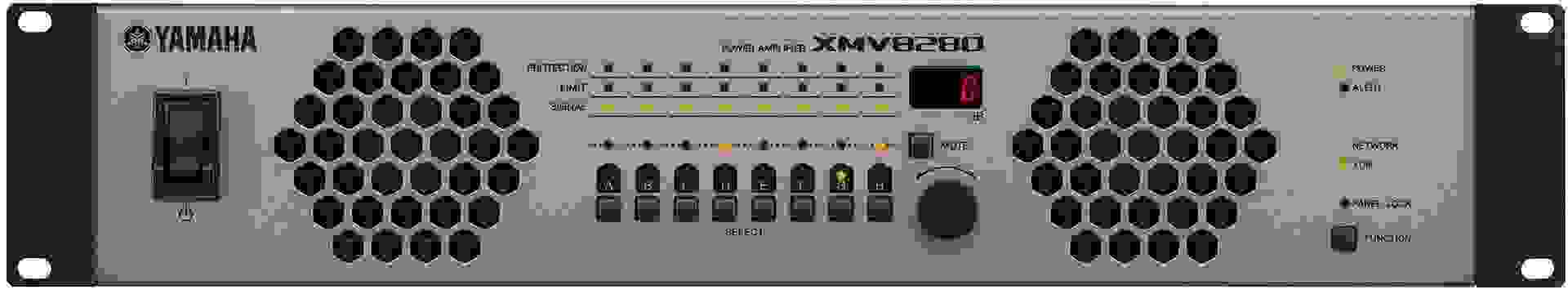 Yamaha XMV8280 8-channel 280W Power Amplifier | Sweetwater