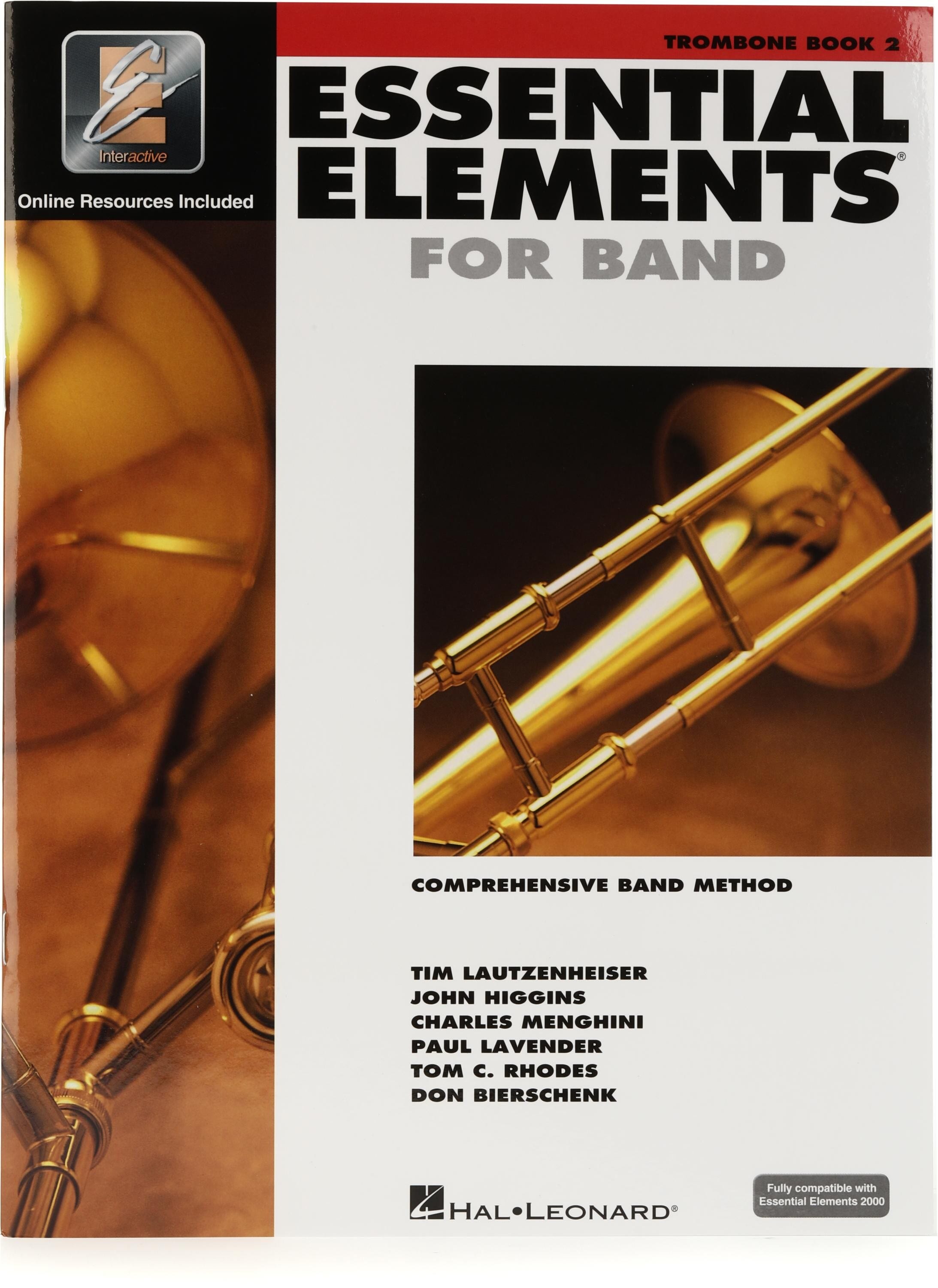 Hal Leonard Essential Elements for Band - Trombone Book 2 with EEi | Sweetwater