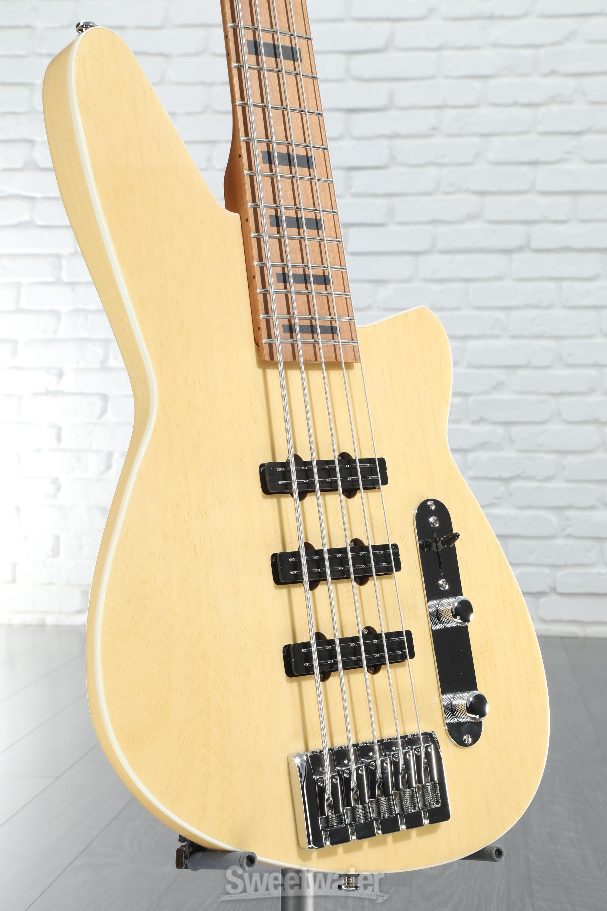 Reverend Triad 5-string Bass Guitar - Natural | Sweetwater