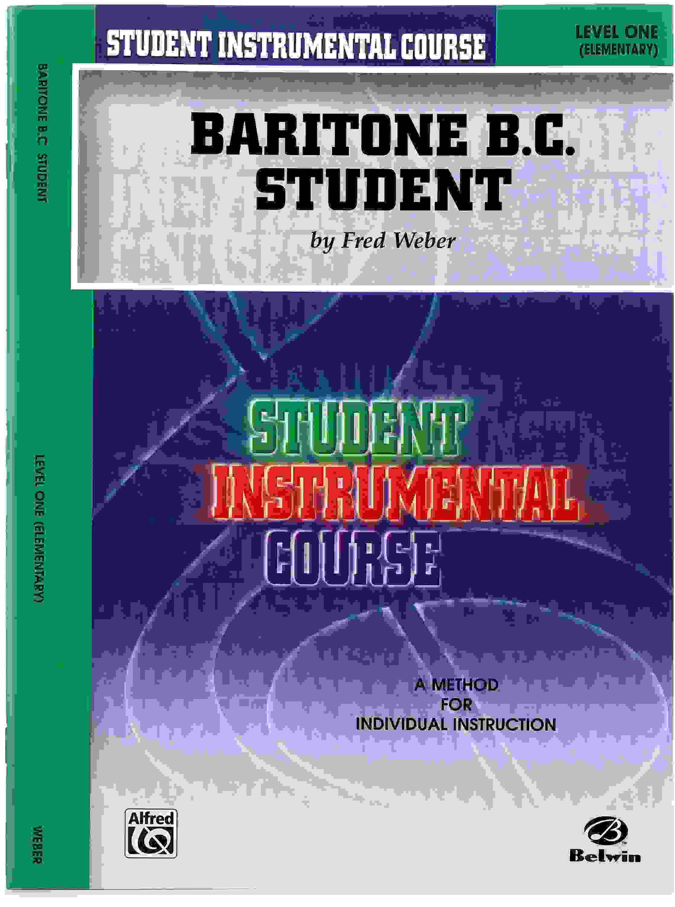 Alfred Student Instrumental Course - Baritone BC, Level 1 | Sweetwater