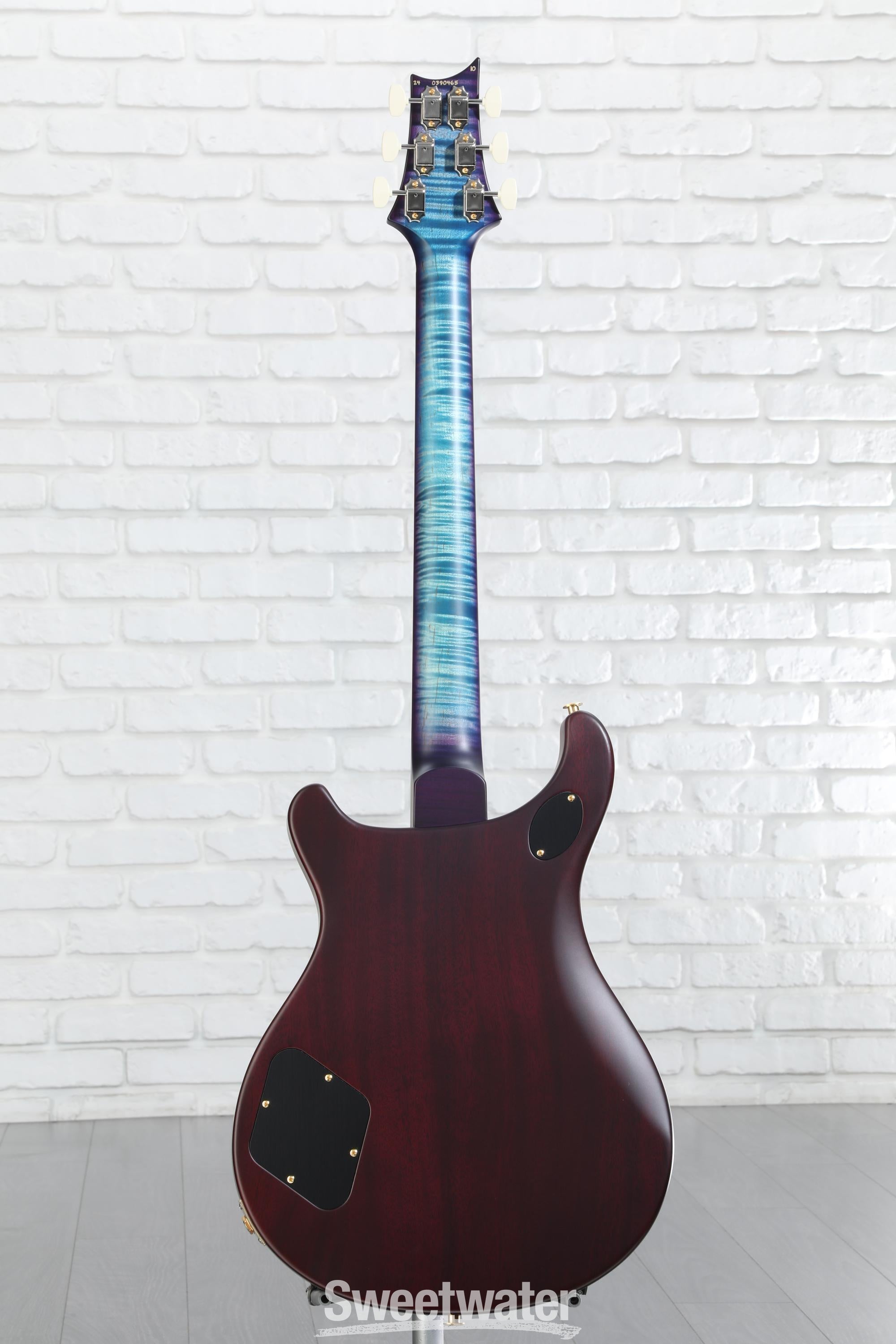 PRS Wood Library McCarty 594 10-Top Electric Guitar - Aquableux Purple ...