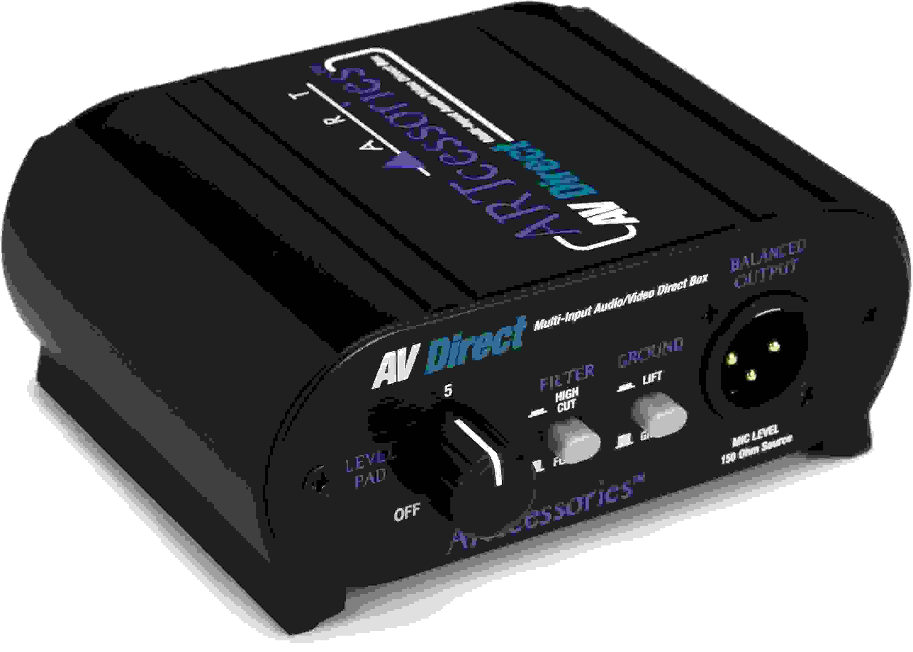 ART AVDirect 1-channel Passive, Multiple Input Direct Box | Sweetwater