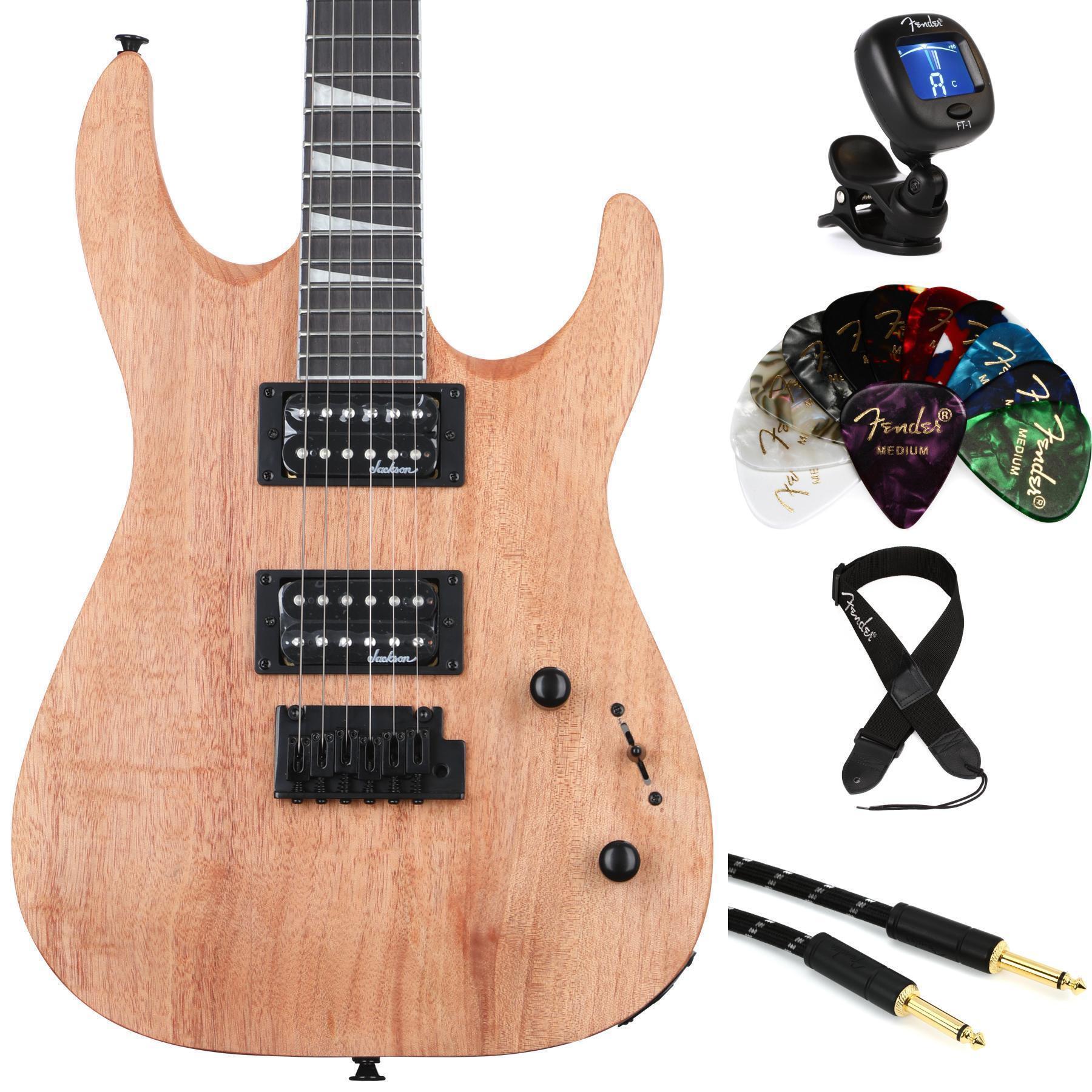 Jackson Dinky Arch Top JS22 DKA Essentials Bundle - Natural Oil ...