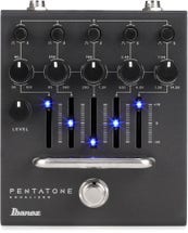 Ibanez PTEQ Pentatone 5-band Parametric EQ Pedal | Sweetwater