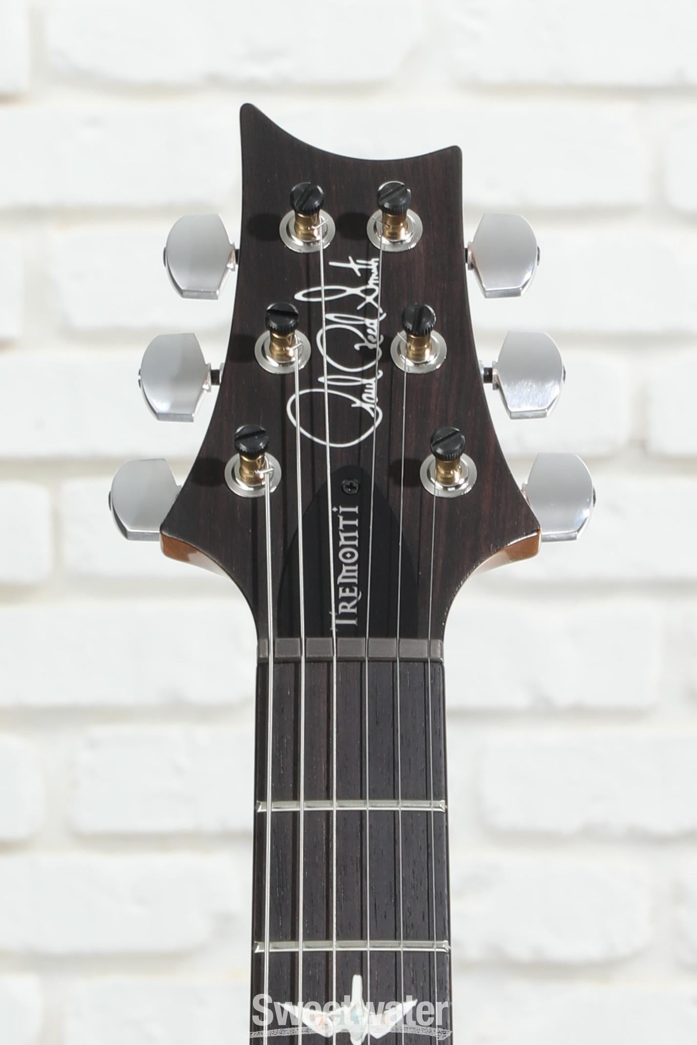 PRS Mark Tremonti Signature Electric Guitar with Tremolo - Carroll Blue ...