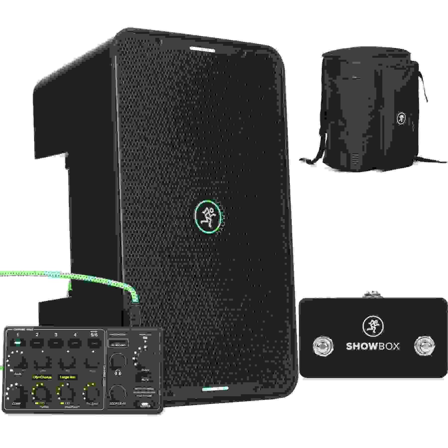 Mackie ShowBox All-in-one Performance Rig with Footswitch and Gig Bag ...