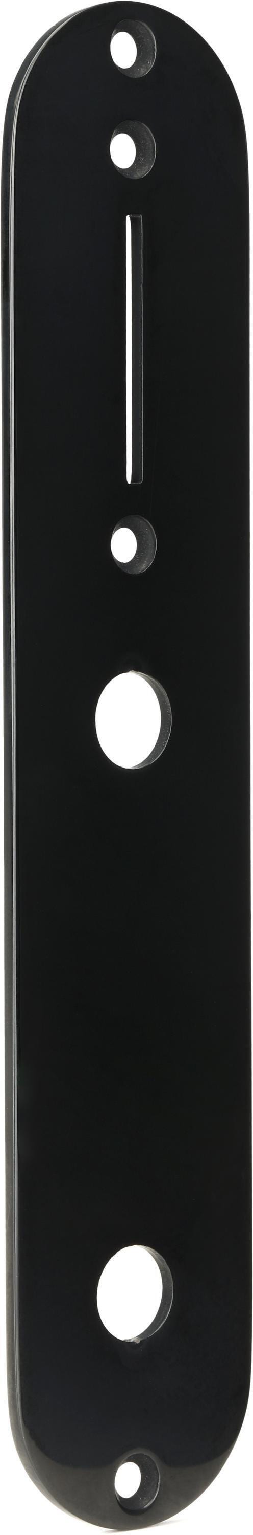 920D Custom 2-hole Telecaster Control Plate - Black | Sweetwater