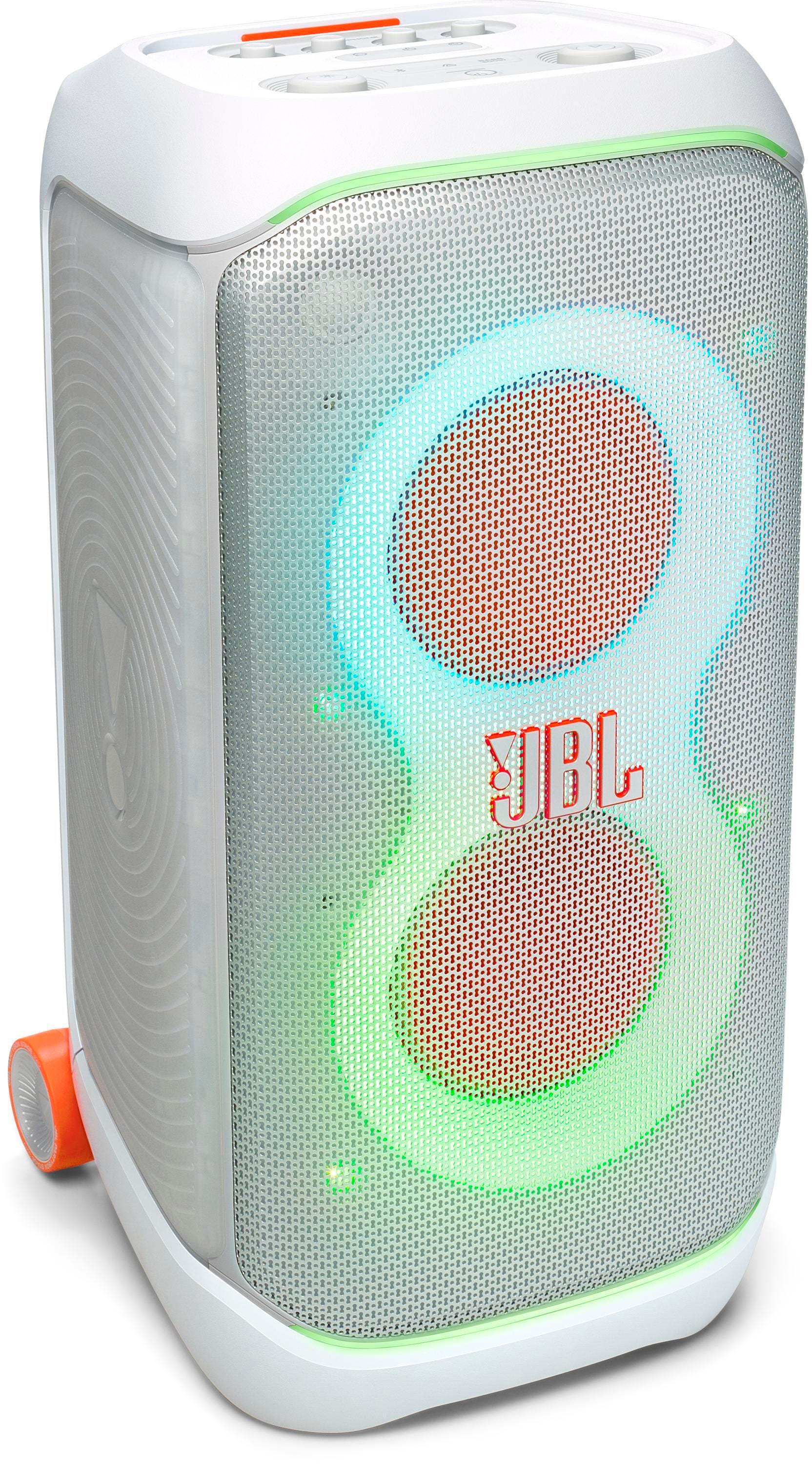 JBL PartyBox Stage 320 Bluetooth Speaker - White Bundles | Sweetwater