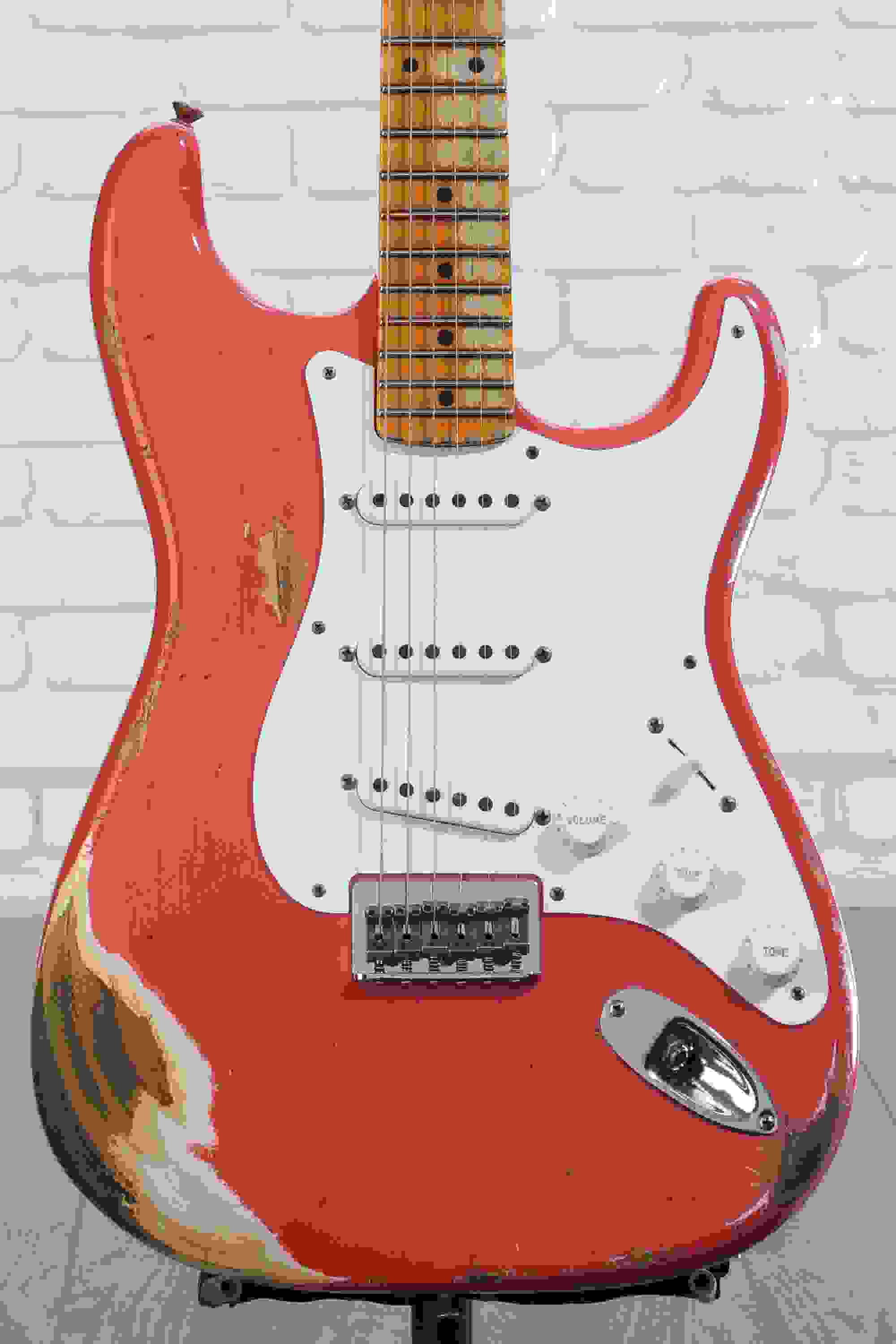 Fender Custom Shop Limited-edition '54 Stratocaster Hardtail Heavy Relic Electric Guitar - Super ...
