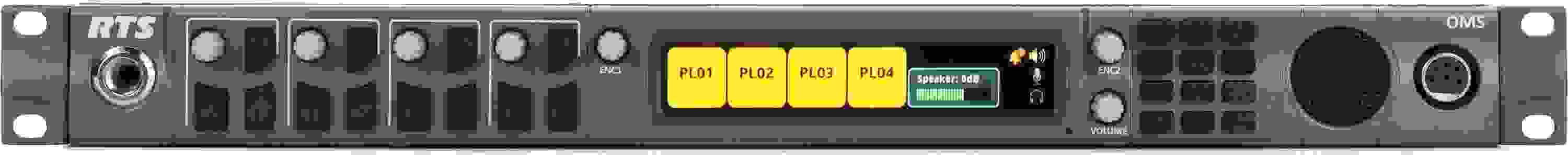 RTS OMS OMNEO Intermediate Digital Main Station - 5-pin Female XLR ...