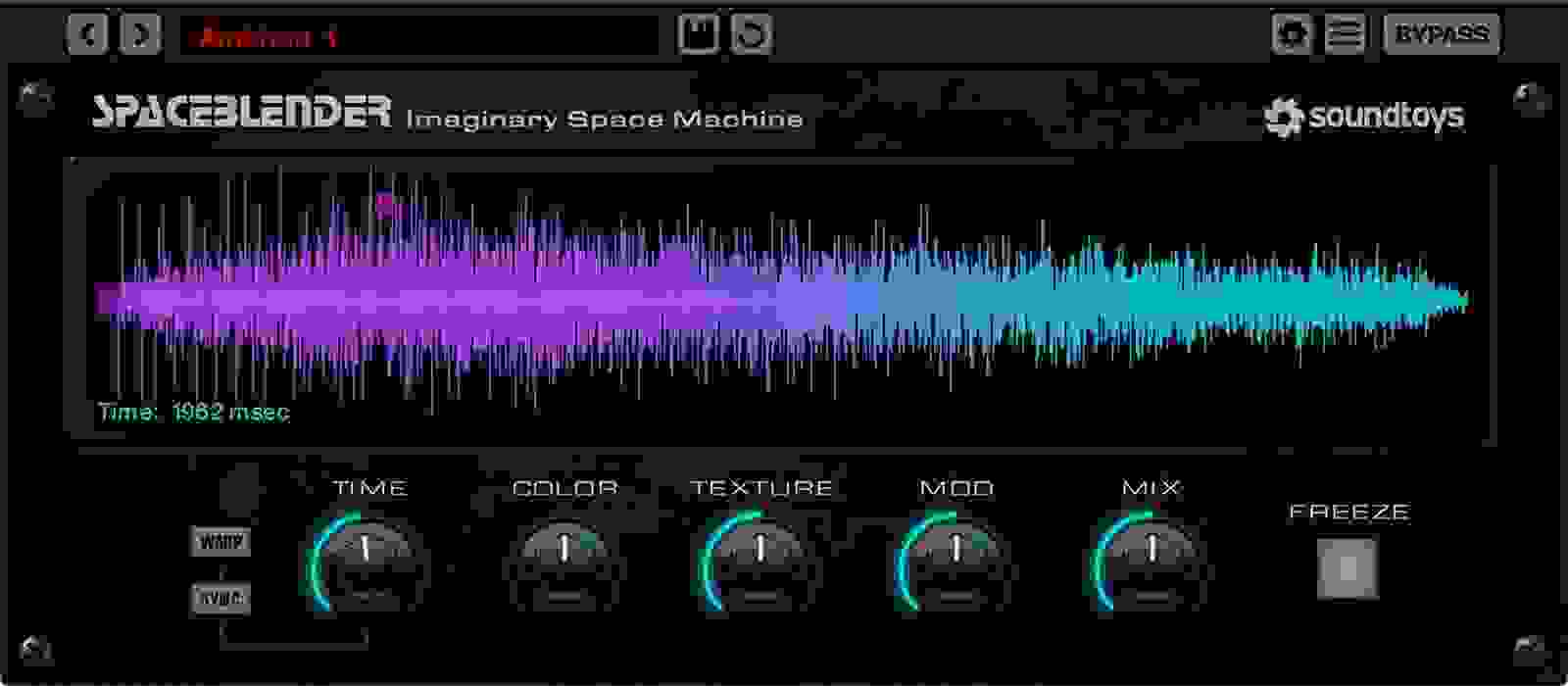 Soundtoys SpaceBlender Reverb Plug-in | Sweetwater