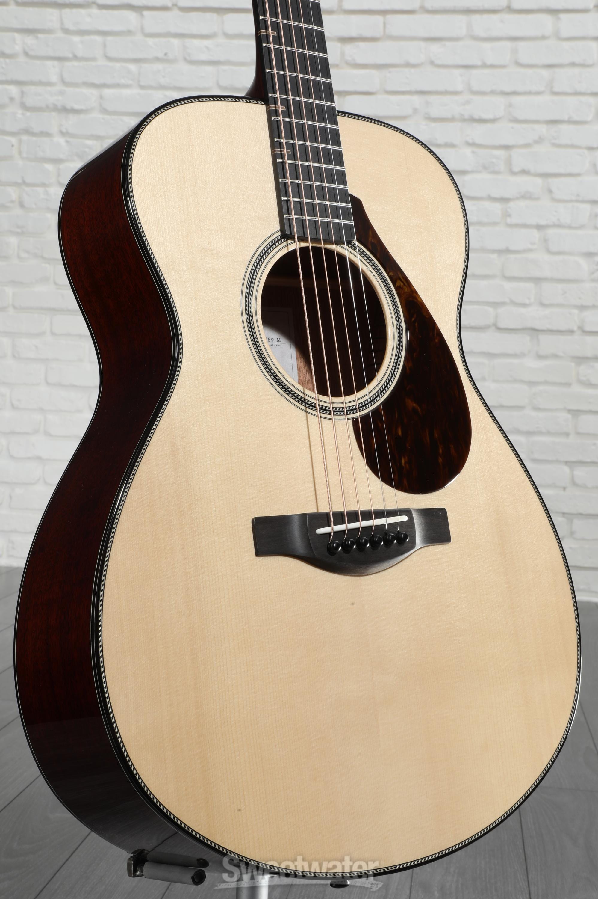Yamaha FS9 M Acoustic Guitar - Natural | Sweetwater