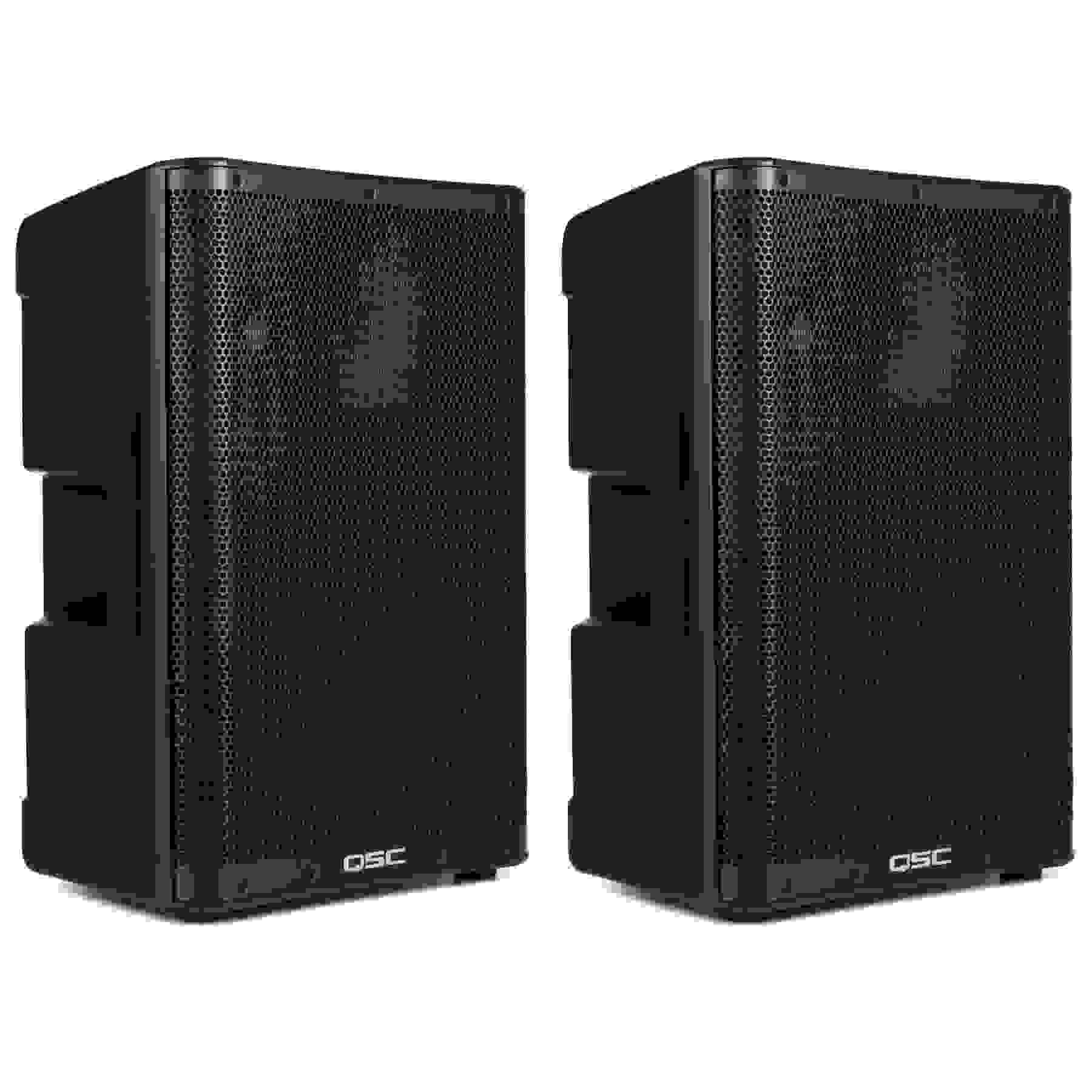 QSC CP12 1000W 12 inch Powered Speakers - Pair | Sweetwater
